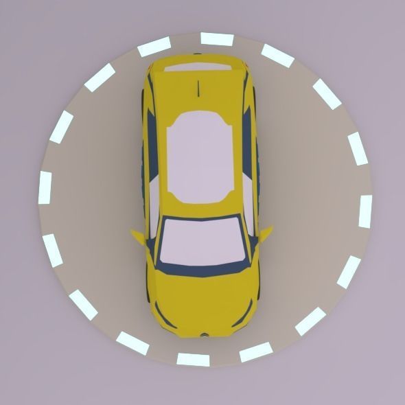 low poly car model c4 citroen 3D model | CGTrader