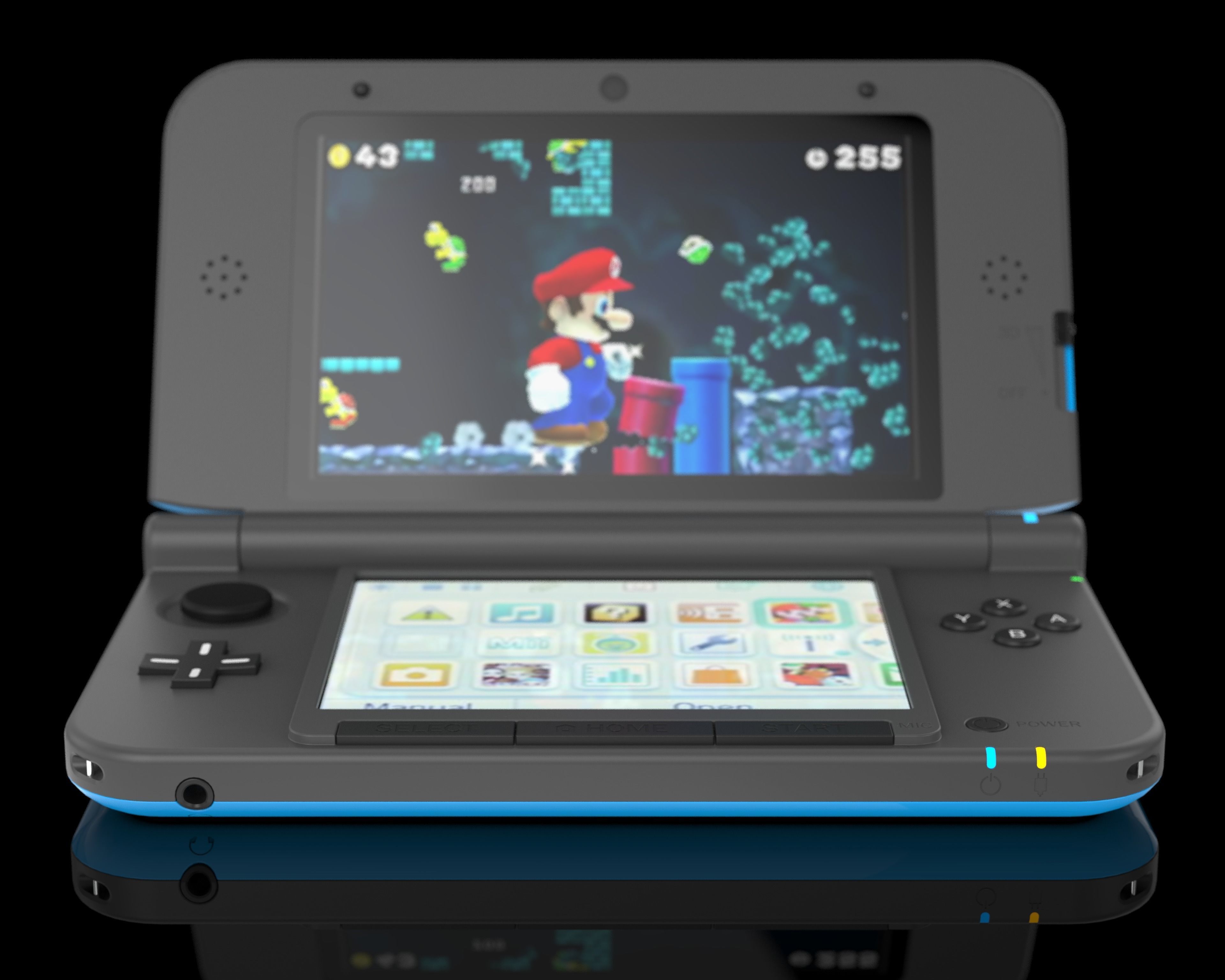 Nintendo 3DS XL 3D model | CGTrader