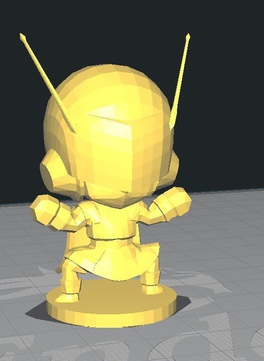 Great Saiyaman chibi 3D model 3D printable | CGTrader