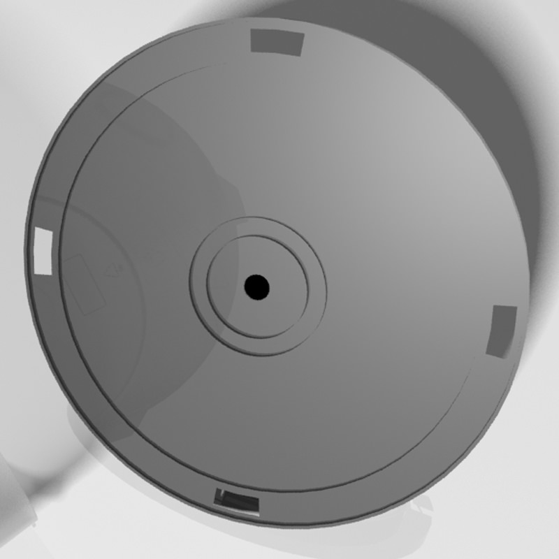 Compact Disc Spindles 3D model | CGTrader