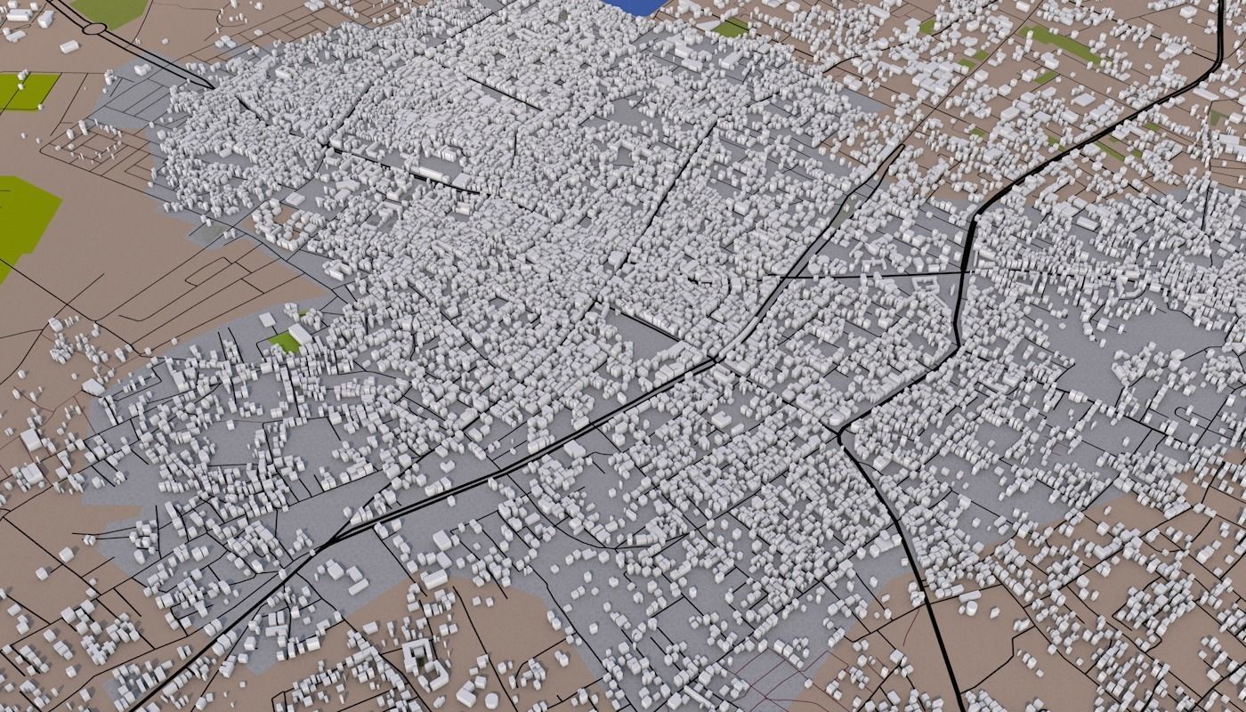 3D model Gaza City of Palestine VR / AR / low-poly | CGTrader