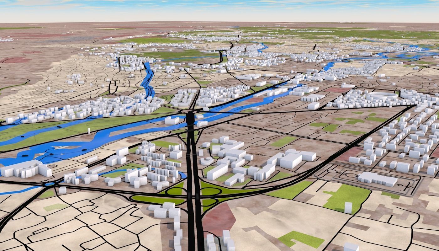 3D model Damascus City Syria VR / AR / low-poly | CGTrader