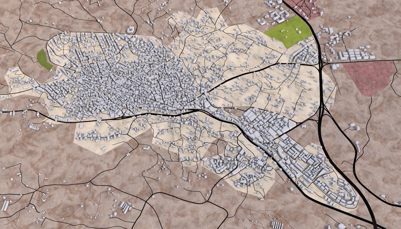 3D model Damascus City Syria VR / AR / low-poly | CGTrader