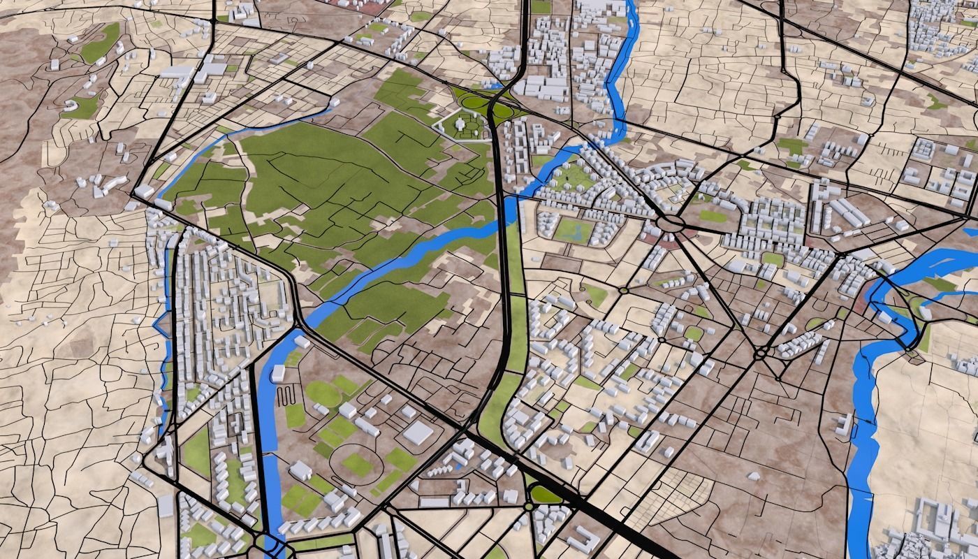 3D model Damascus City Syria VR / AR / low-poly | CGTrader