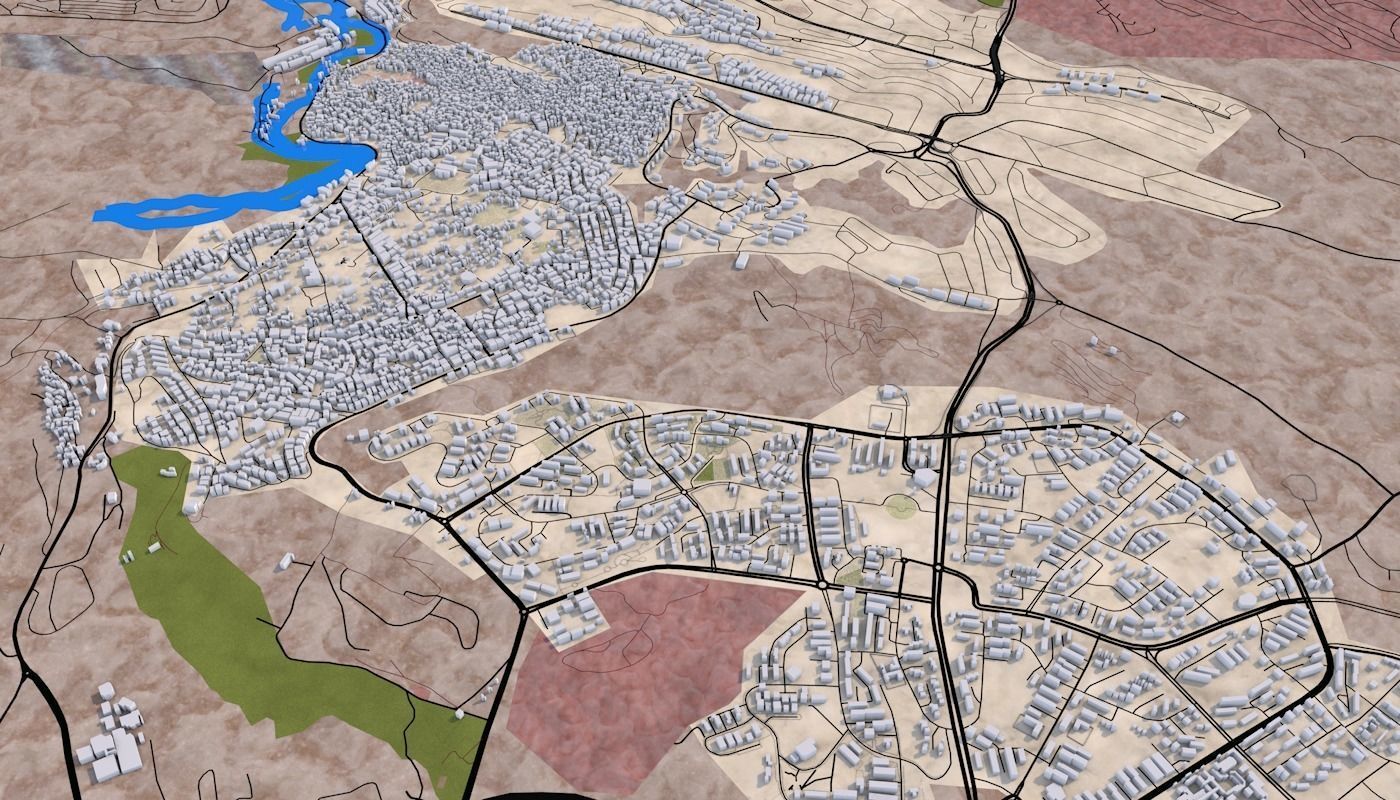 3D model Damascus City Syria VR / AR / low-poly | CGTrader