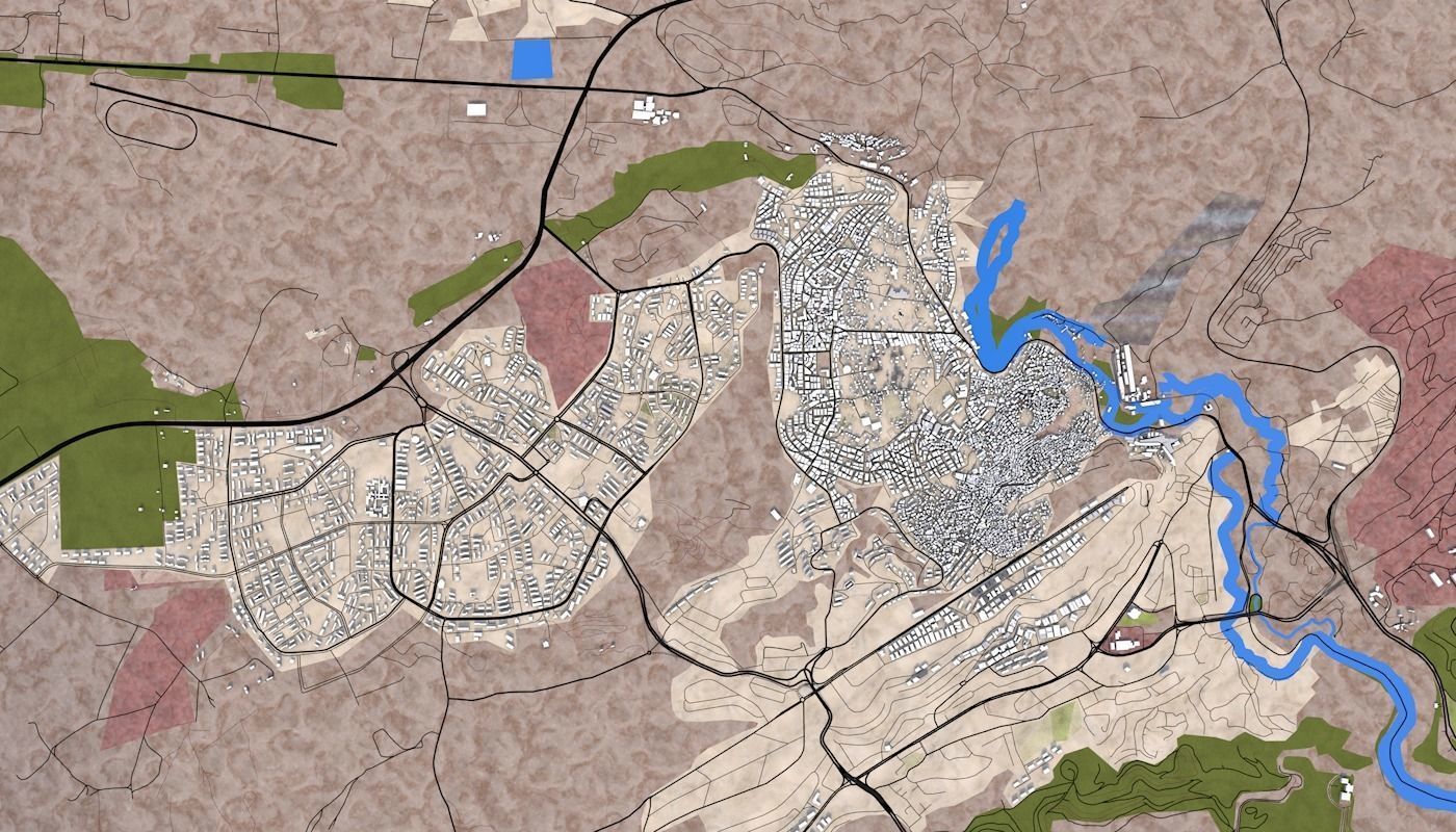 3D model Damascus City Syria VR / AR / low-poly | CGTrader