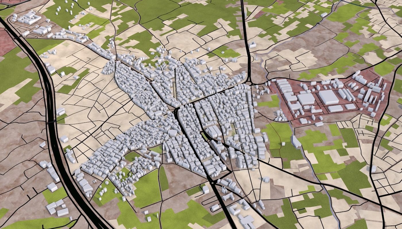 3D model Damascus City Syria VR / AR / low-poly | CGTrader