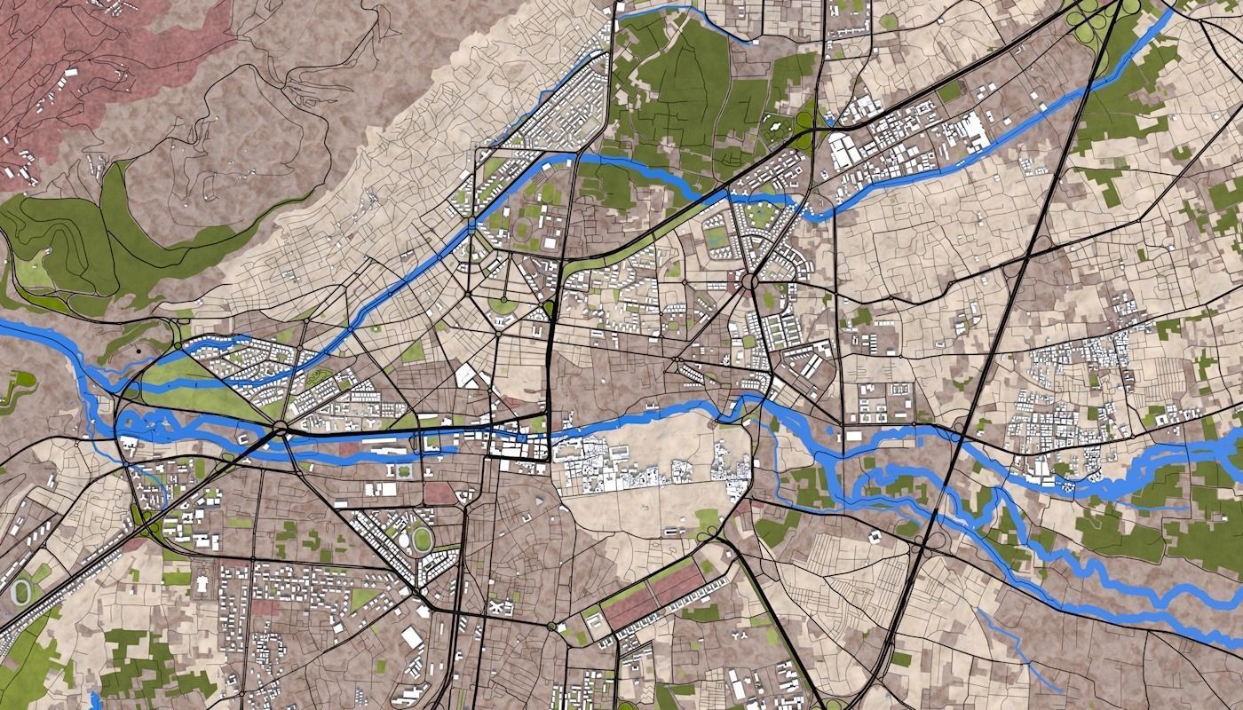 3D model Damascus City Syria VR / AR / low-poly | CGTrader