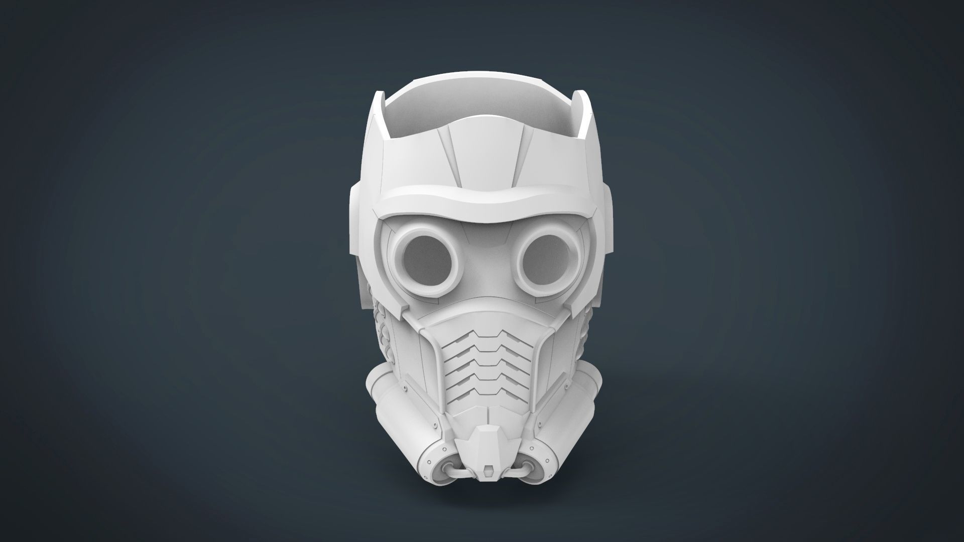 Star-Lord Helmet - stl files for 3d printing 3D print model 3D model 3D ...