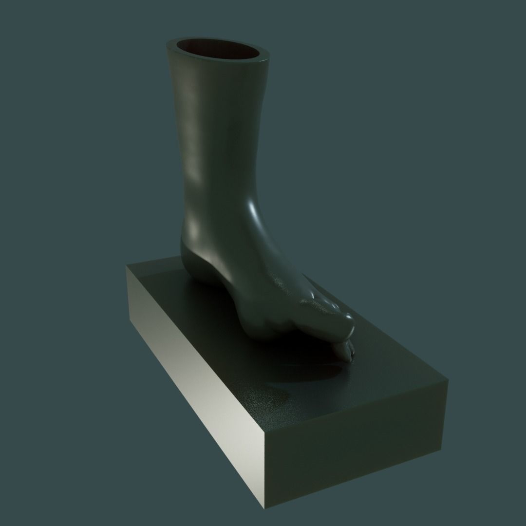 Monty Pythons Flying Circus Foot 3D model 3D printable | CGTrader