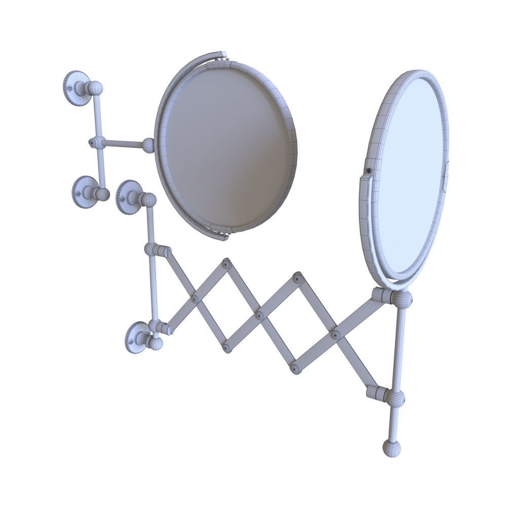 Crystal Extension Mirror 3D model | CGTrader