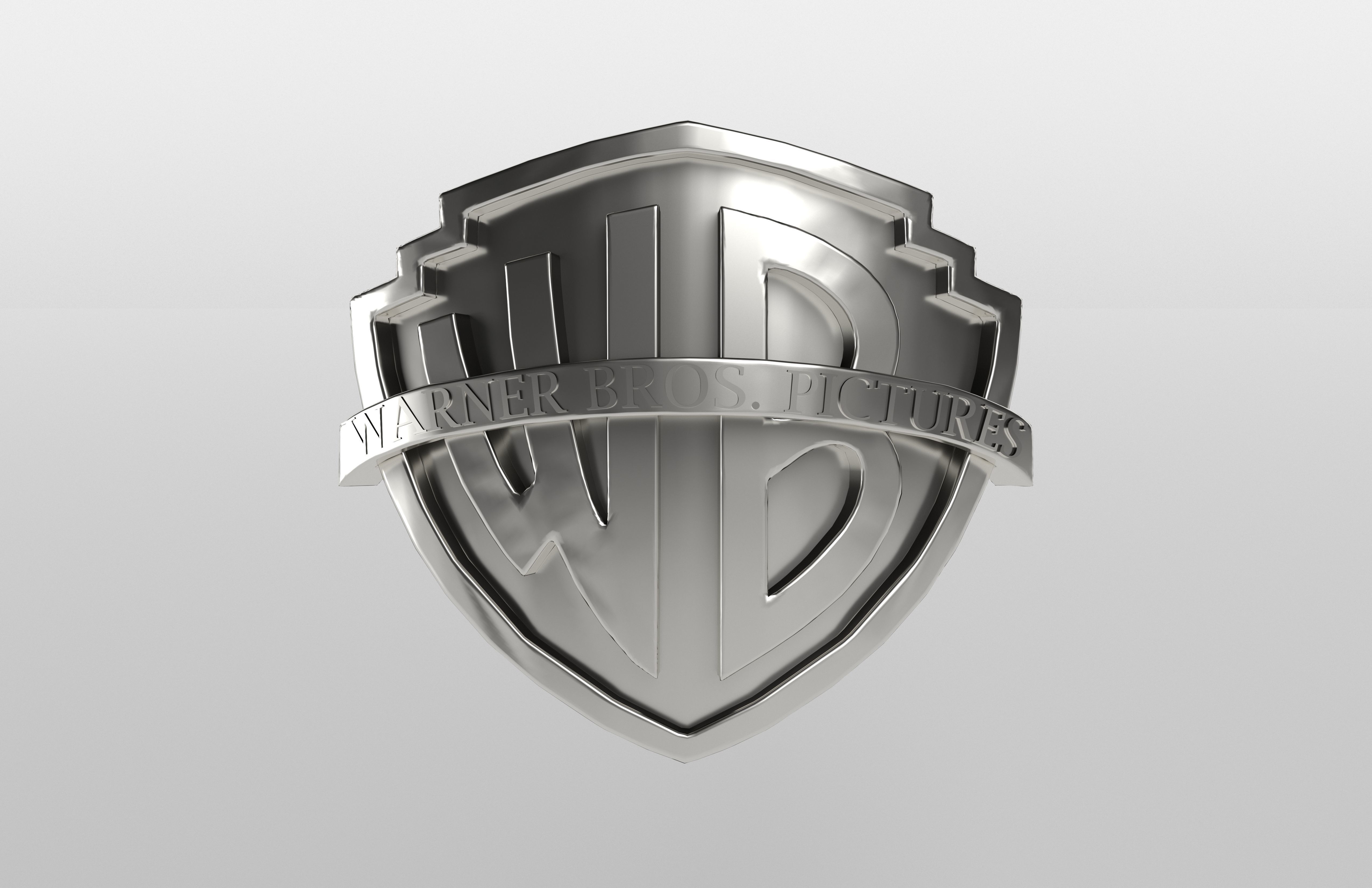 Warner Logo v2 003 free VR / AR / low-poly 3D model | CGTrader