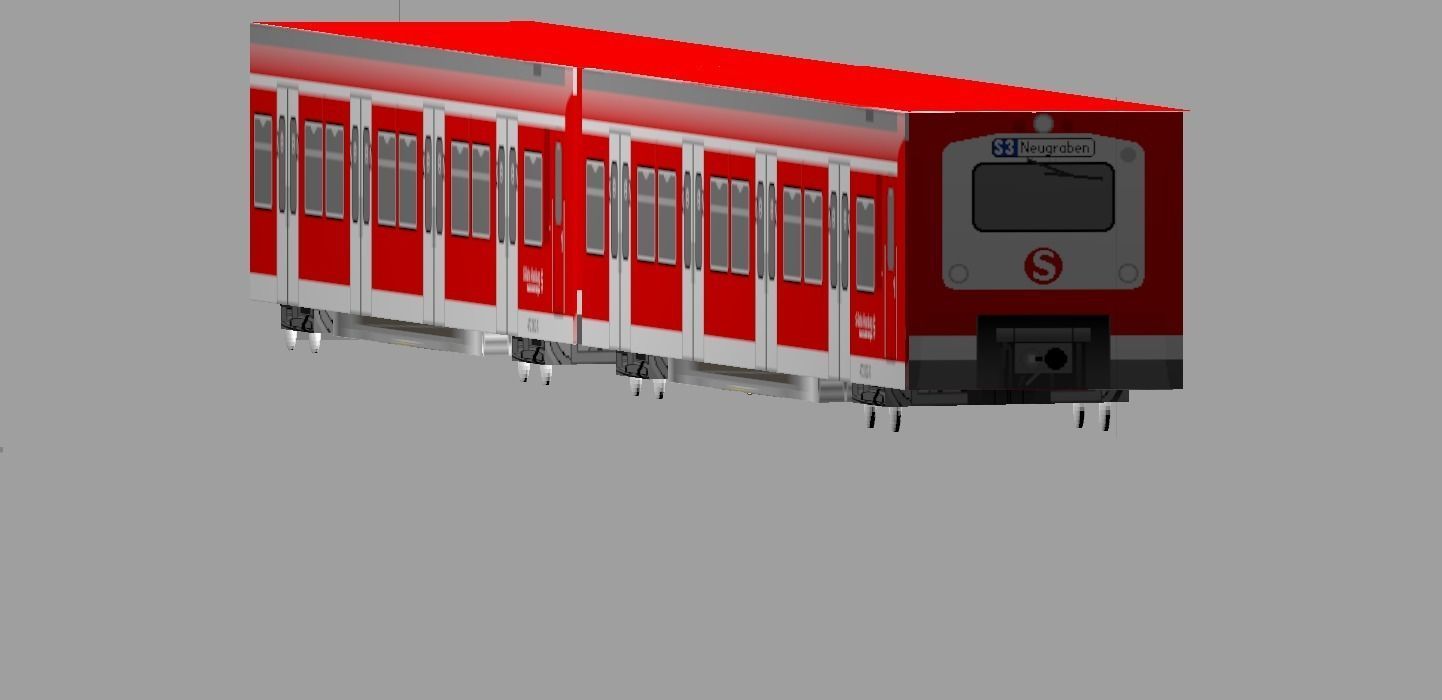 LHB Baureihe 472 - S Bahn Hamburg 3D model | CGTrader