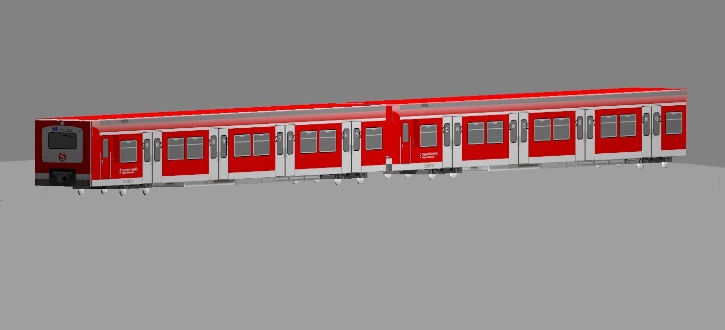 LHB Baureihe 472 - S Bahn Hamburg 3D model | CGTrader