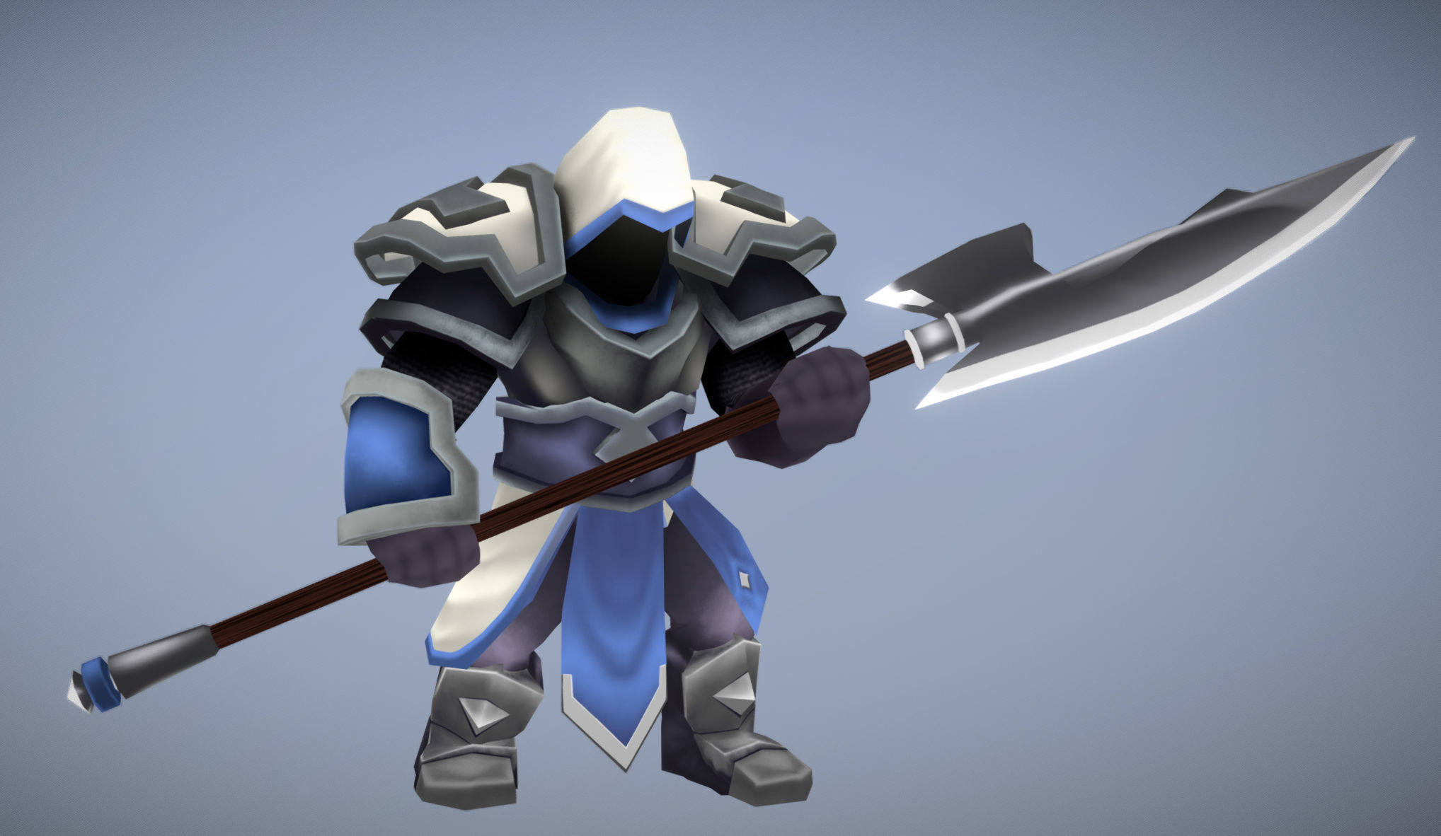 3D model Knight Paladin Heavy Plate Armor VR / AR / low-poly | CGTrader