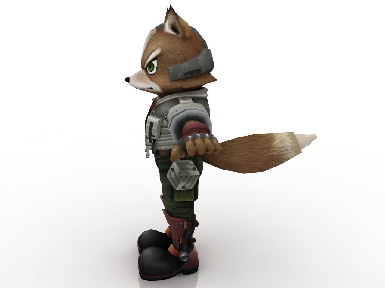 Battle Fox 3D model | CGTrader