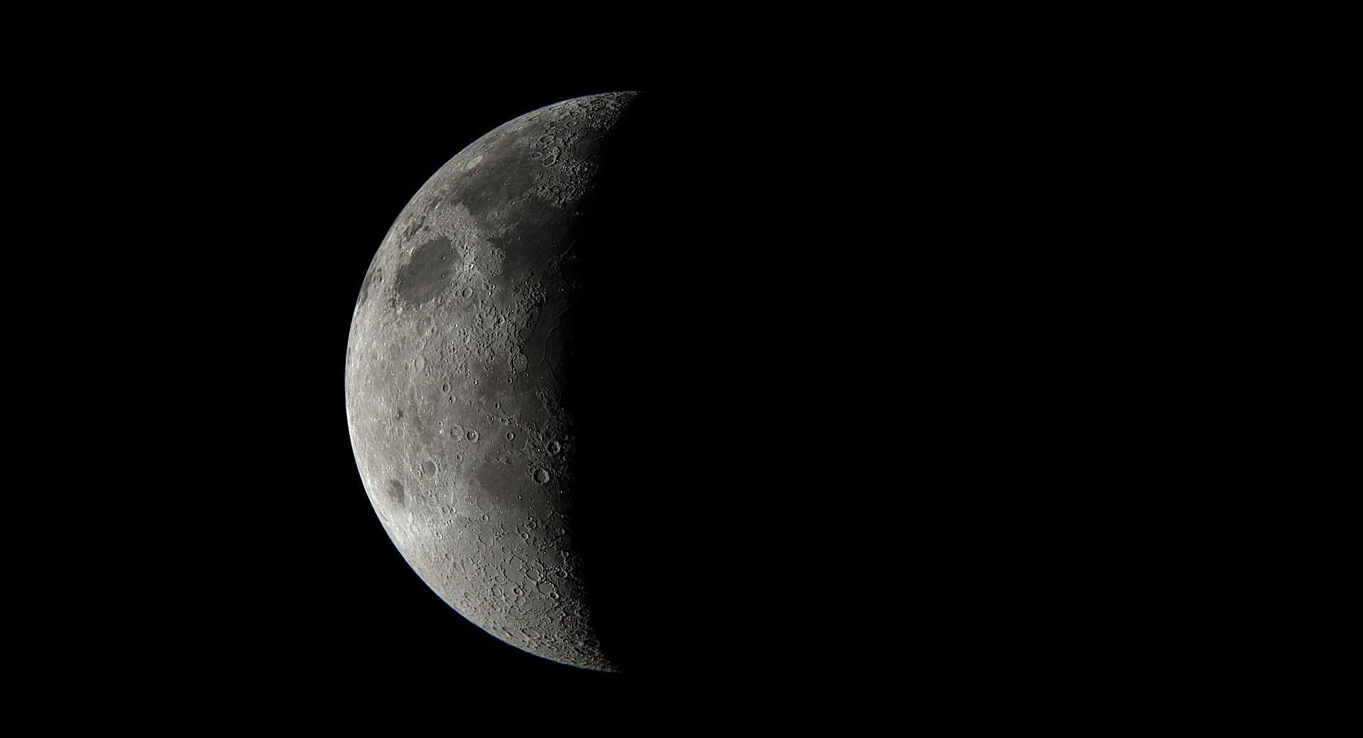 3D model Moon Si-fi VR / AR / low-poly | CGTrader