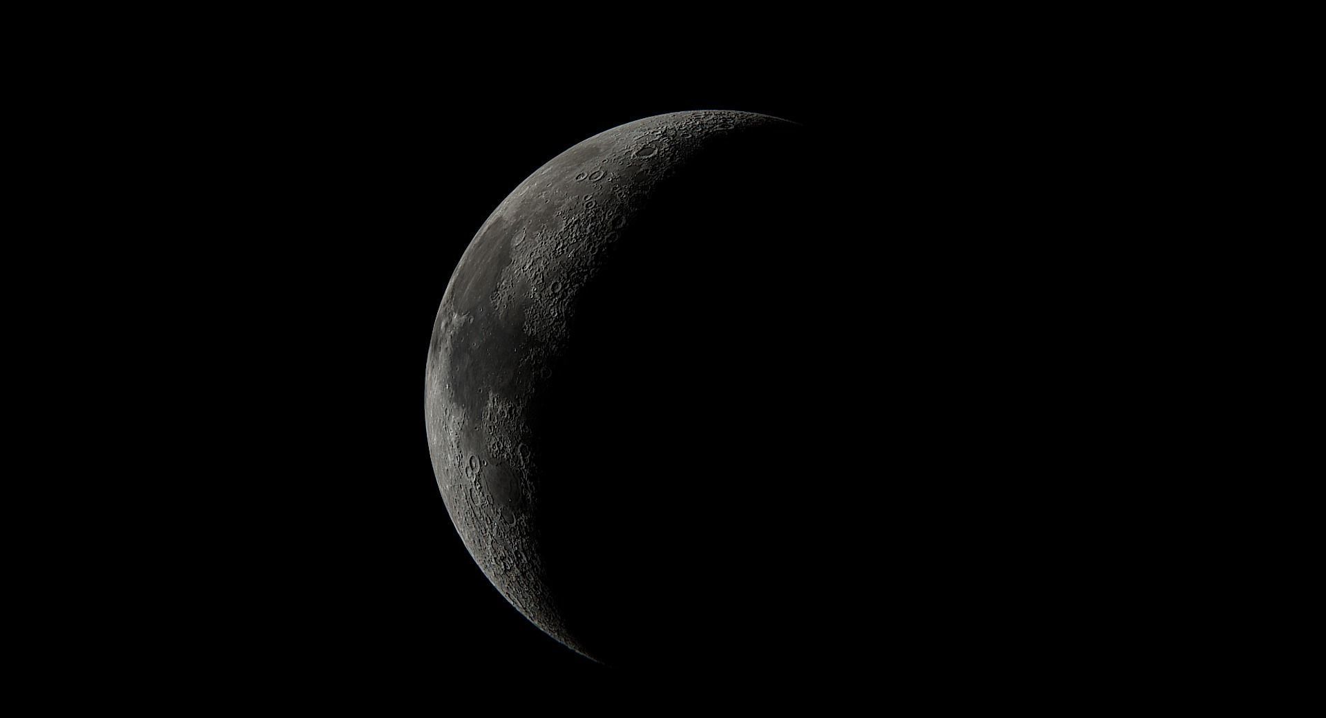 3D model Moon Si-fi VR / AR / low-poly | CGTrader