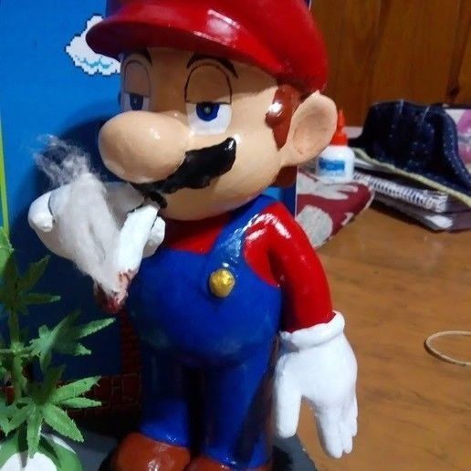 SUPER MARIO CIGARETTE 3D model 3D printable | CGTrader