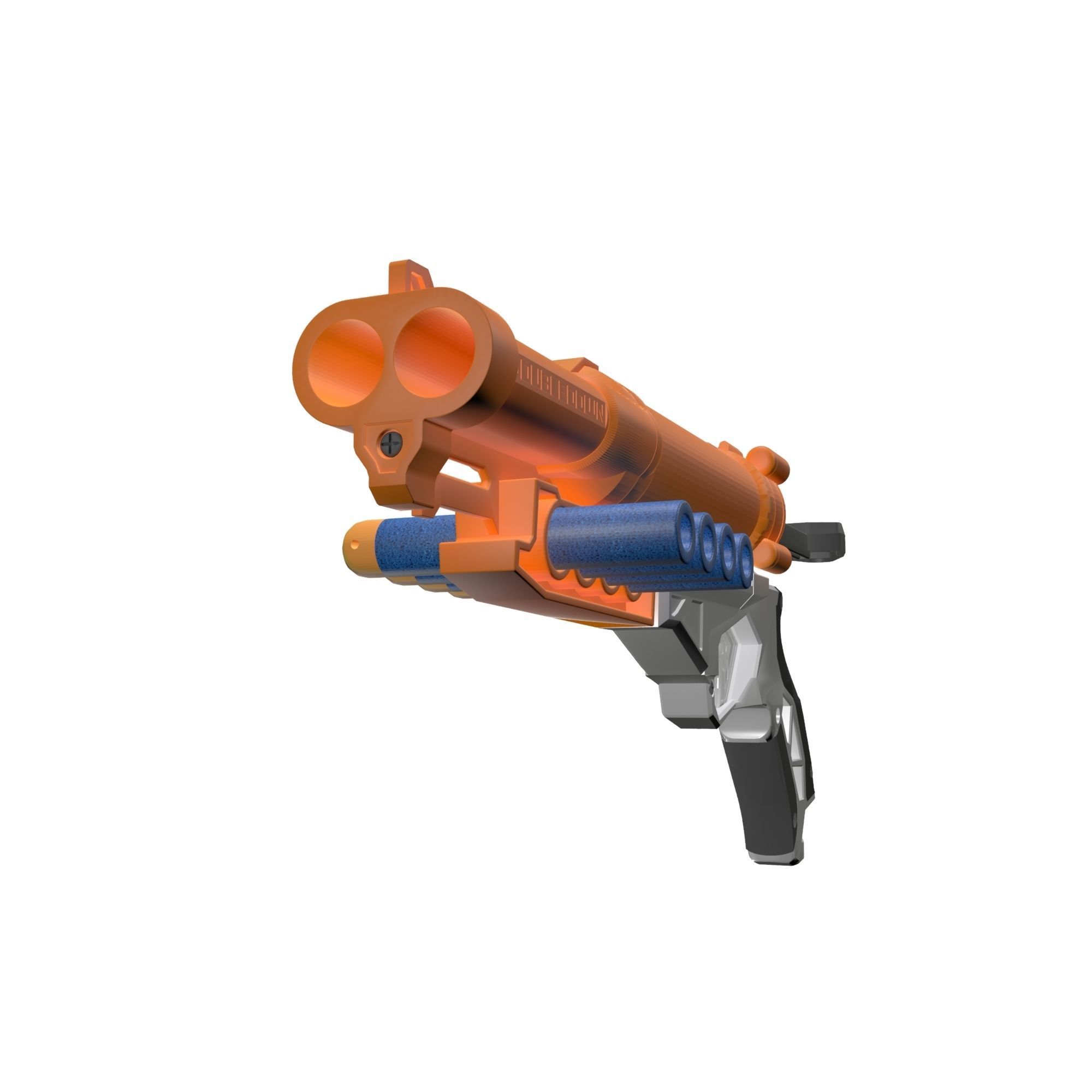 Nerf Doubledown 3D model | CGTrader