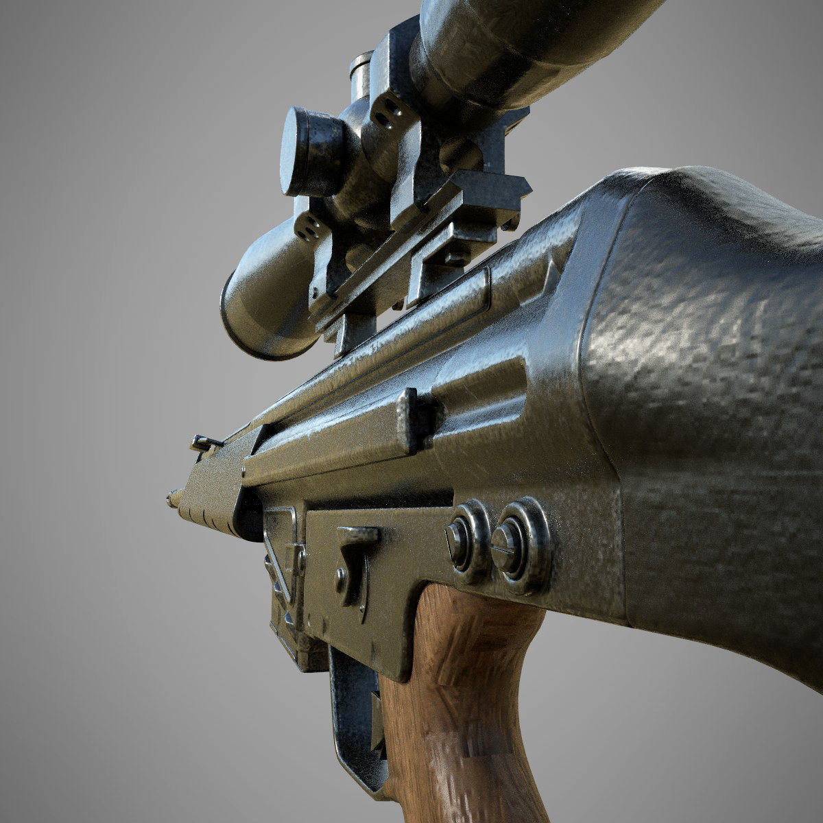 PSG1 Rifle 3D model | CGTrader