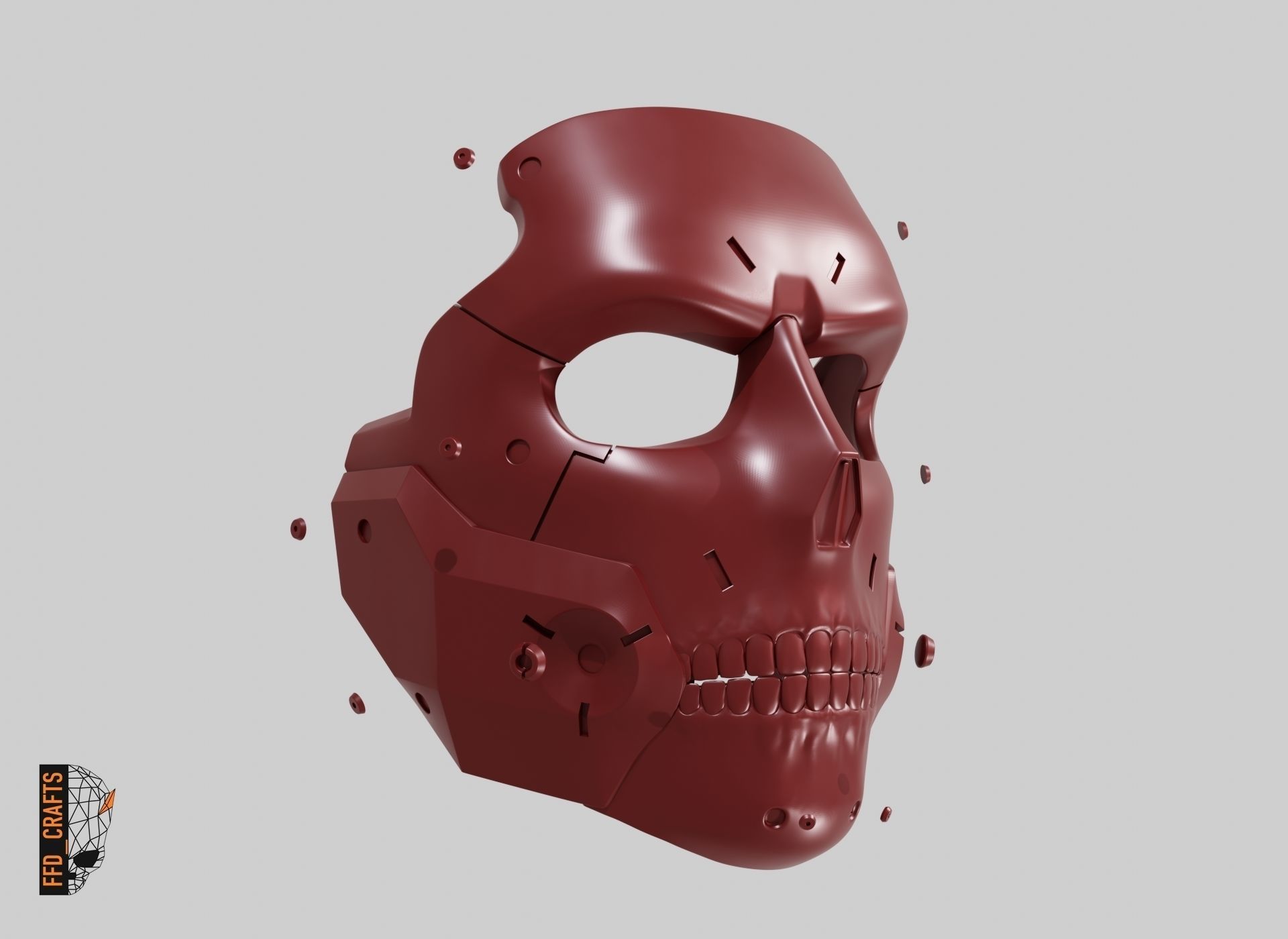 DieHardman mask from Death Stranding 3D model 3D printable | CGTrader
