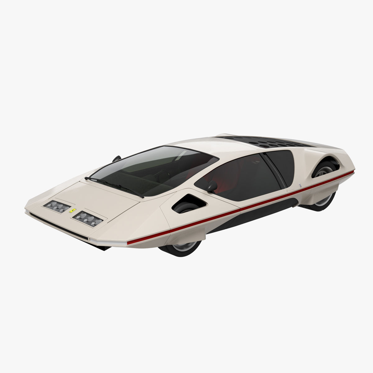 Ferrari 512S Modulo 3D model | CGTrader