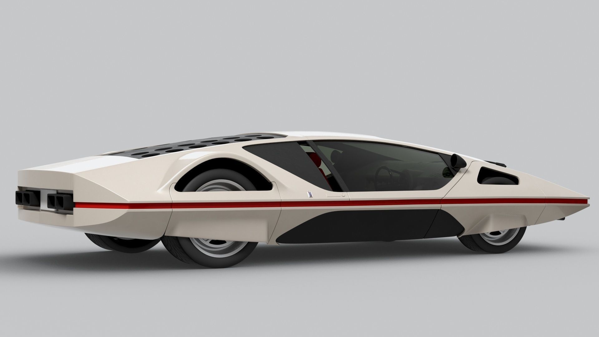 Ferrari 512S Modulo 3D model | CGTrader