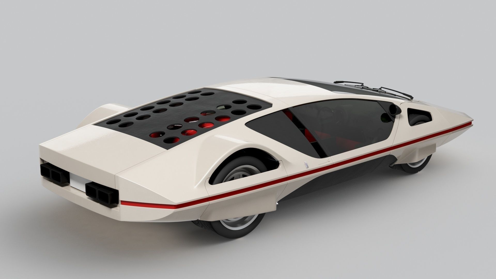 Ferrari 512S Modulo 3D model | CGTrader