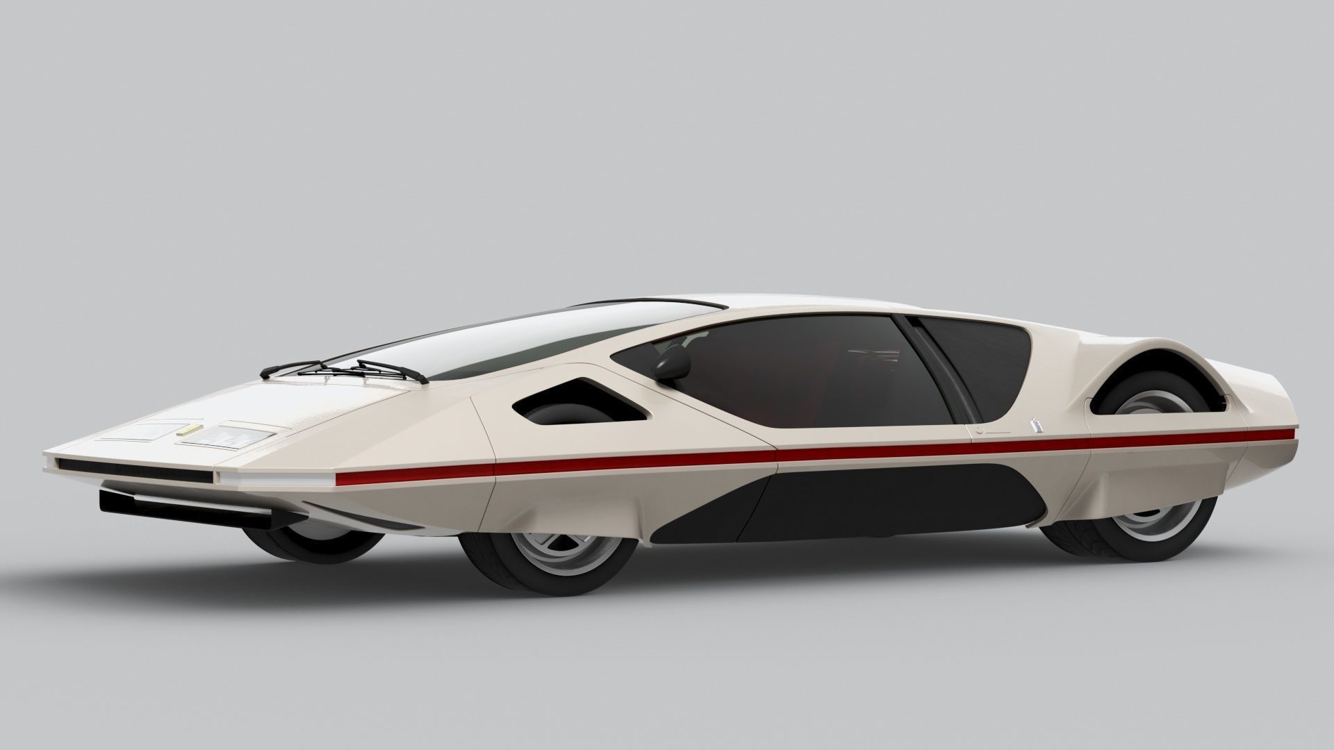 Ferrari 512S Modulo 3D model | CGTrader