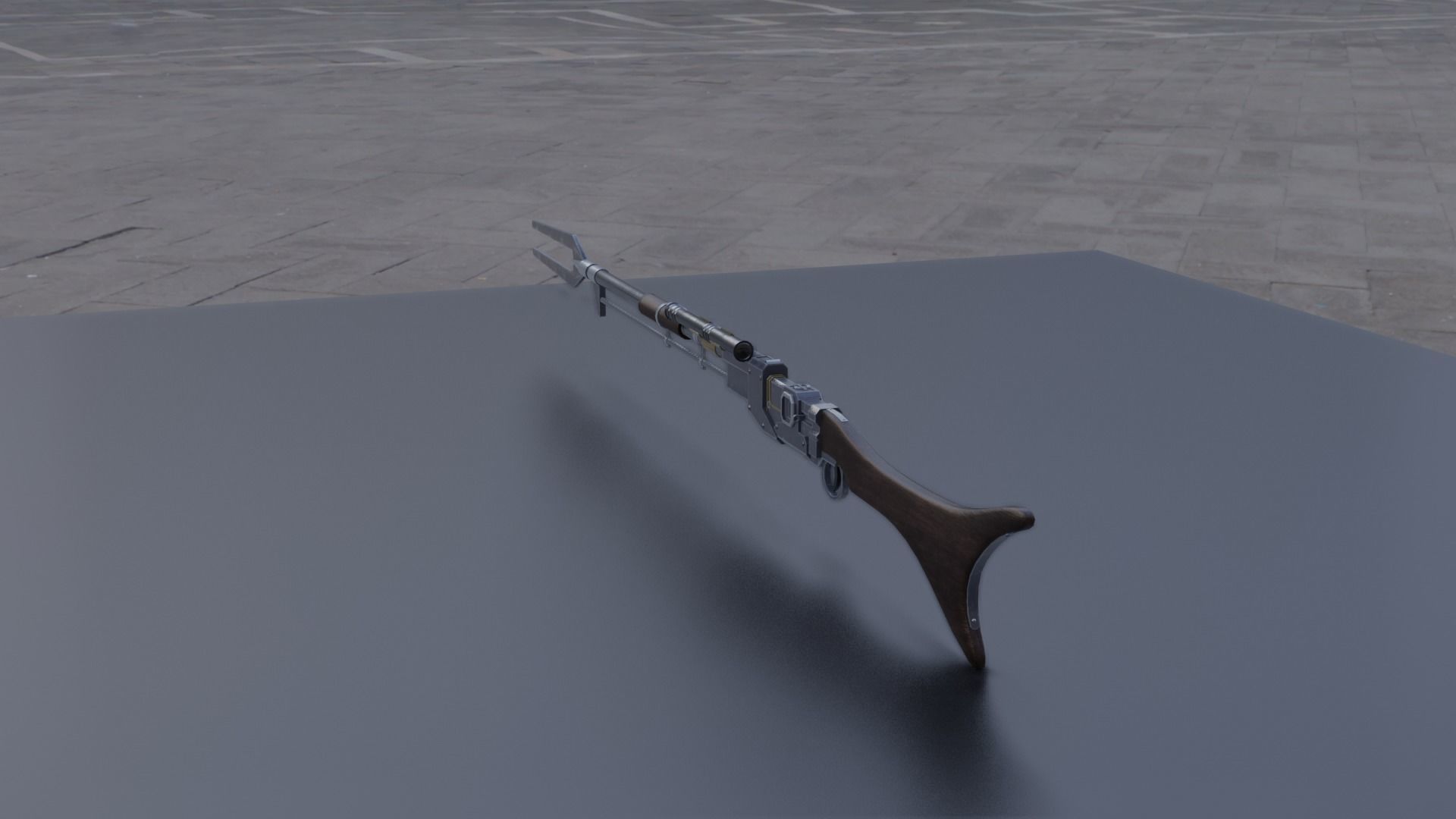 3D model Mandalorian Rifle VR / AR / low-poly | CGTrader