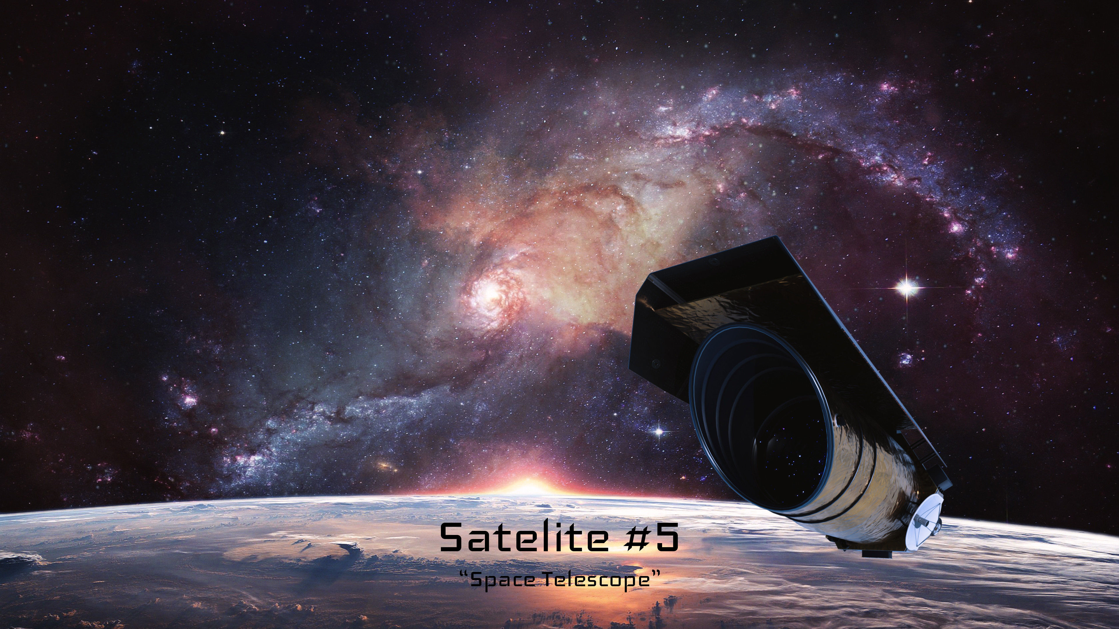 3D Model Collection Space Satellites VR / AR / low-poly | CGTrader