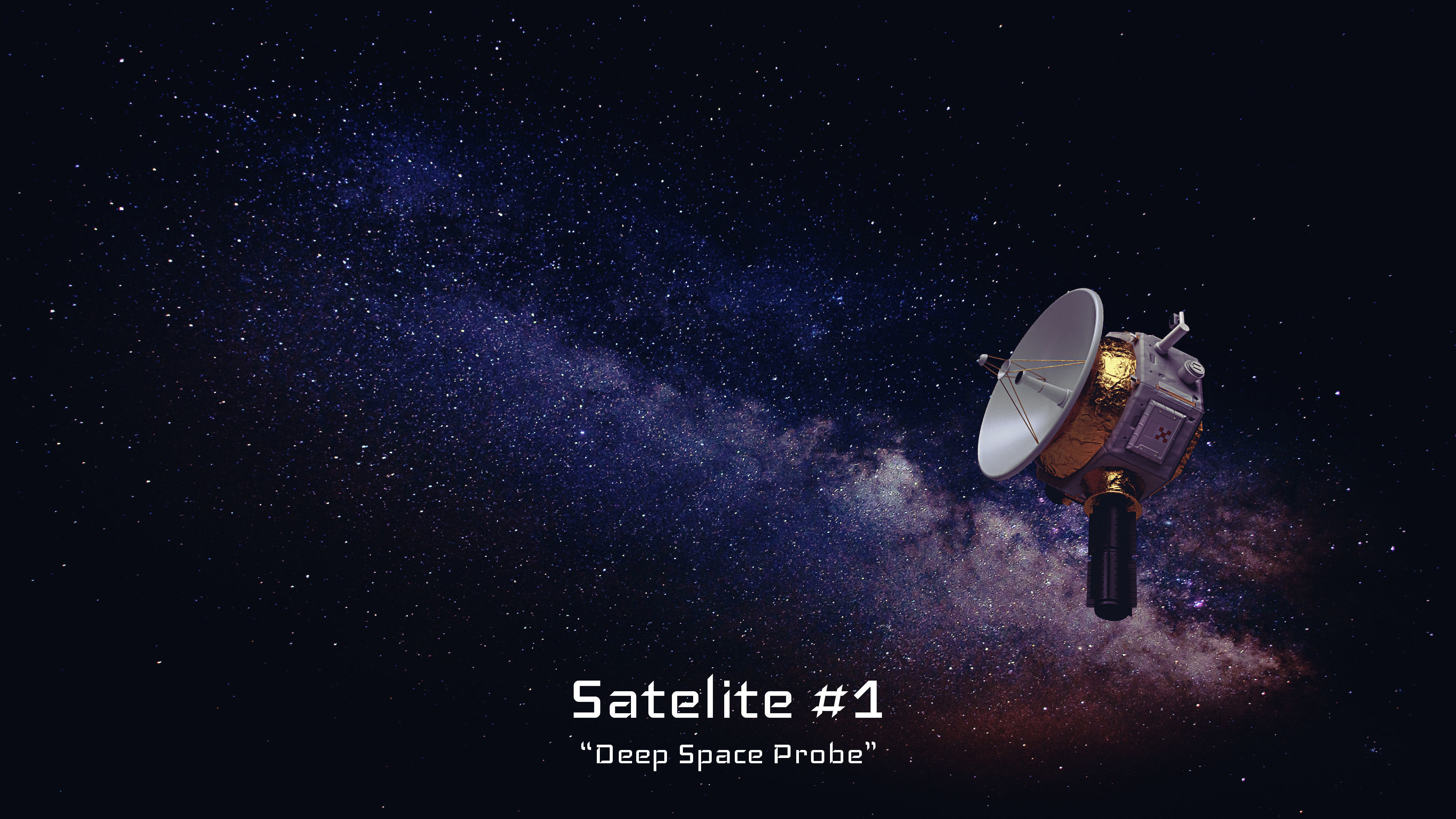 3D Model Collection Space Satellites VR / AR / low-poly | CGTrader