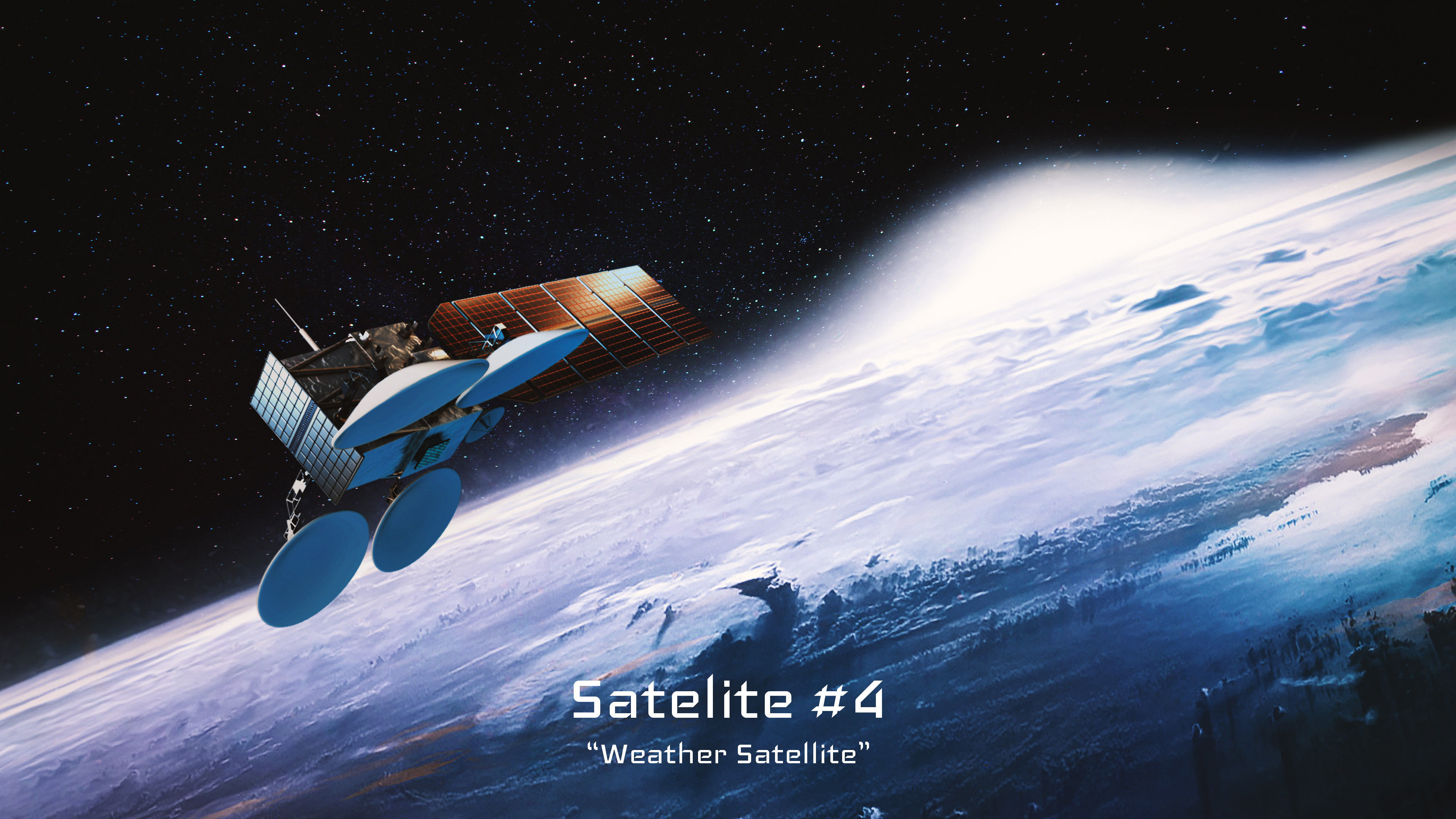 3D Model Collection Space Satellites VR / AR / low-poly | CGTrader
