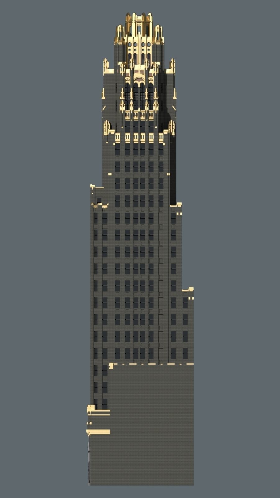 American Radiator Building 3D model 3D printable | CGTrader