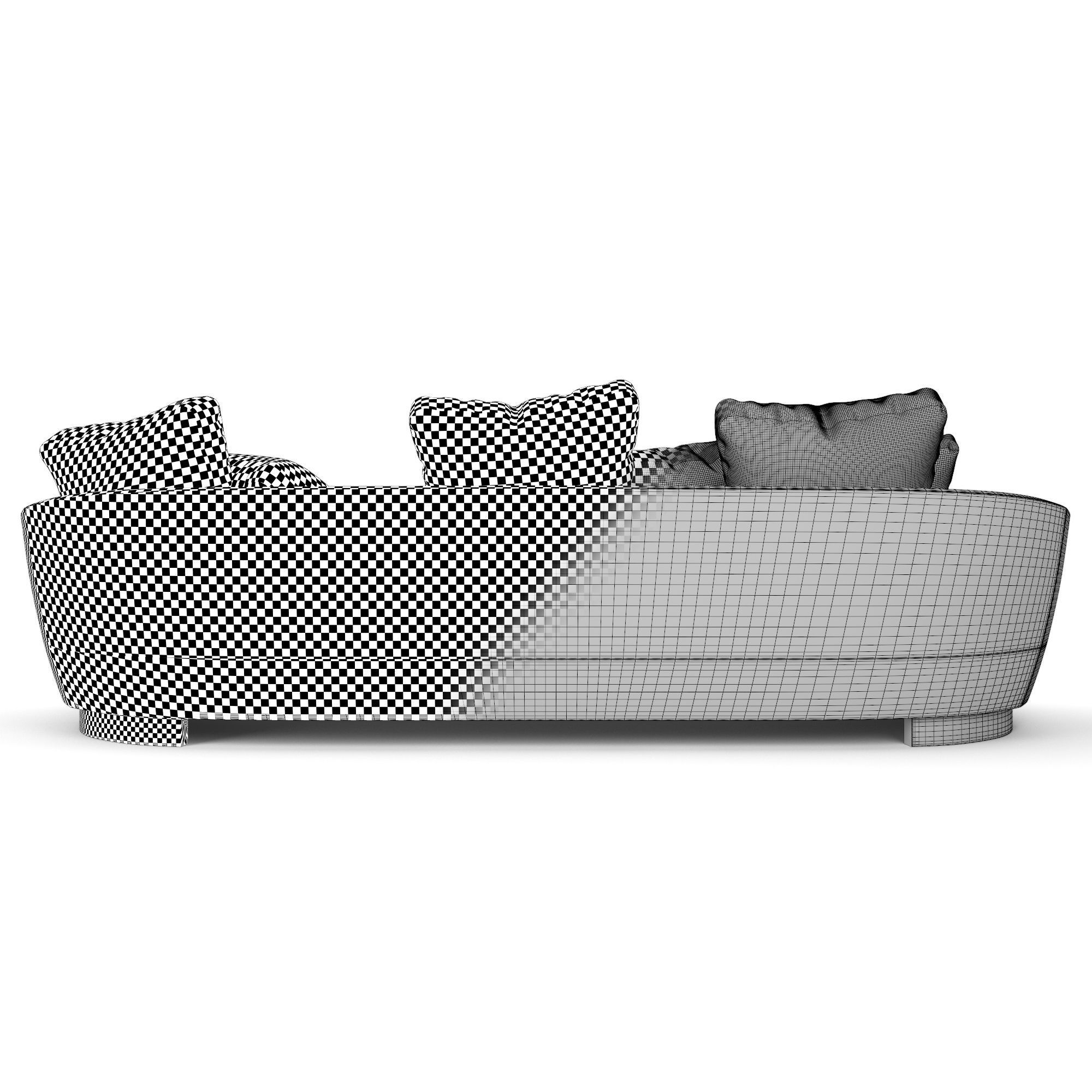 Minotti Jacques Sofa 3D model | CGTrader