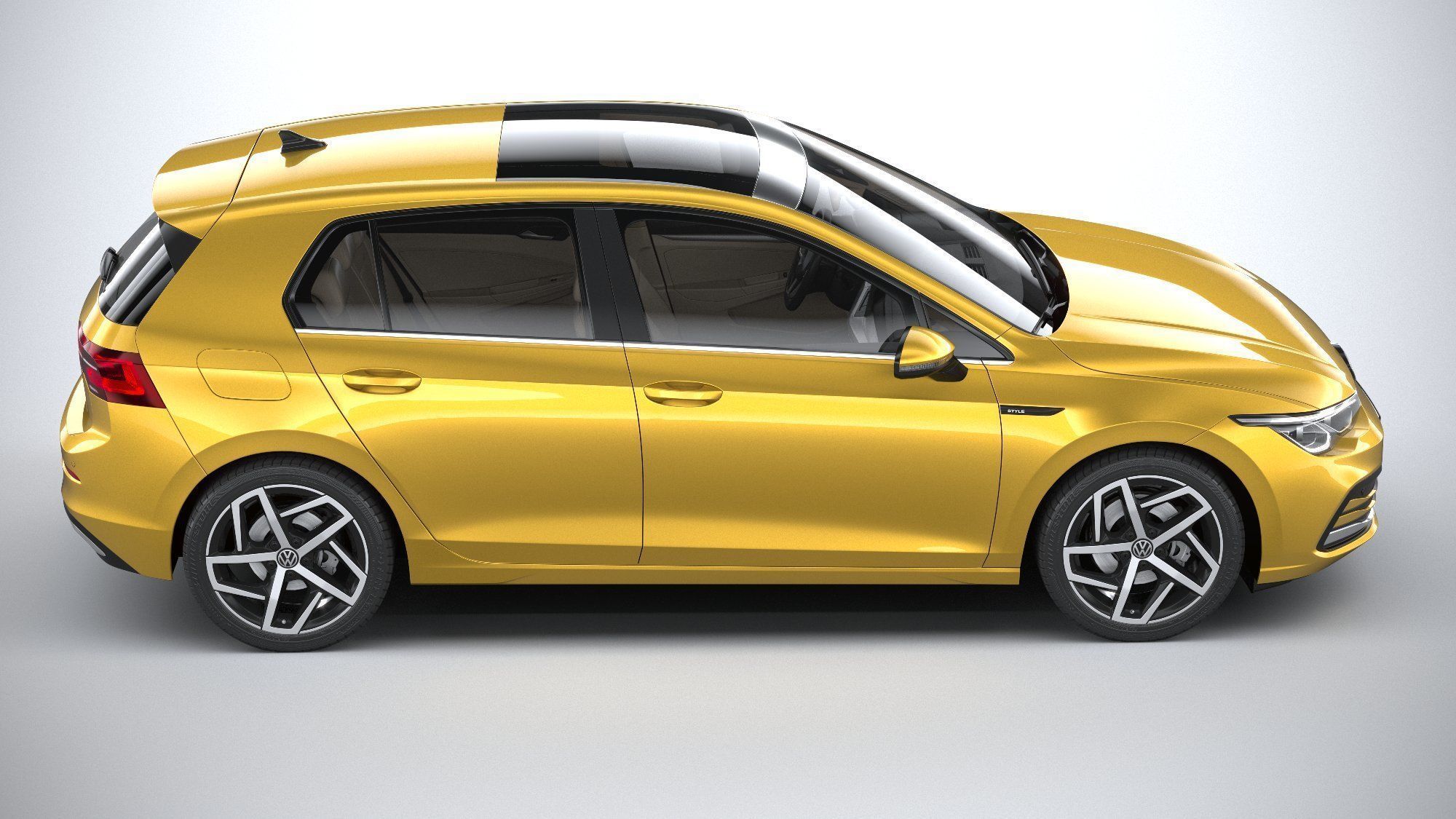 Volkswagen Golf 2020 3D model | CGTrader