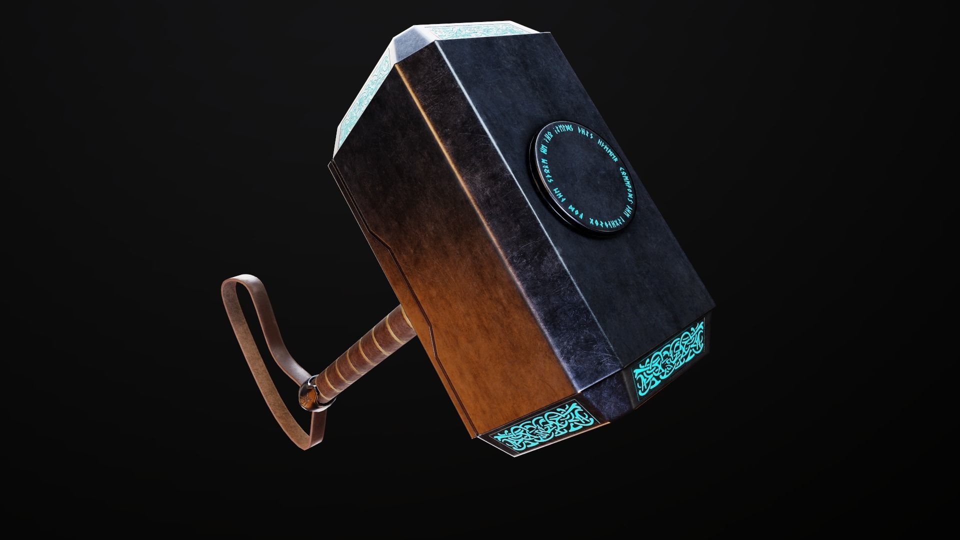 3D model Mjolnir Game Prop VR / AR / low-poly | CGTrader