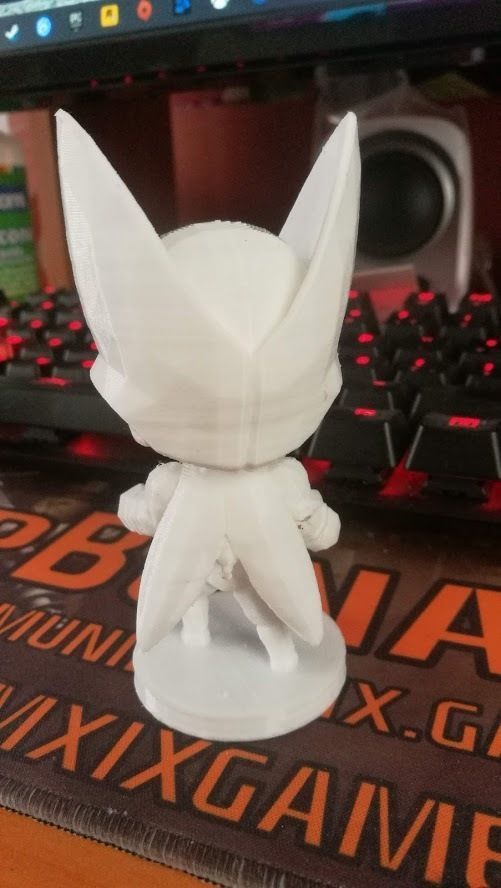 Perfect cell chibi 3D model 3D printable | CGTrader