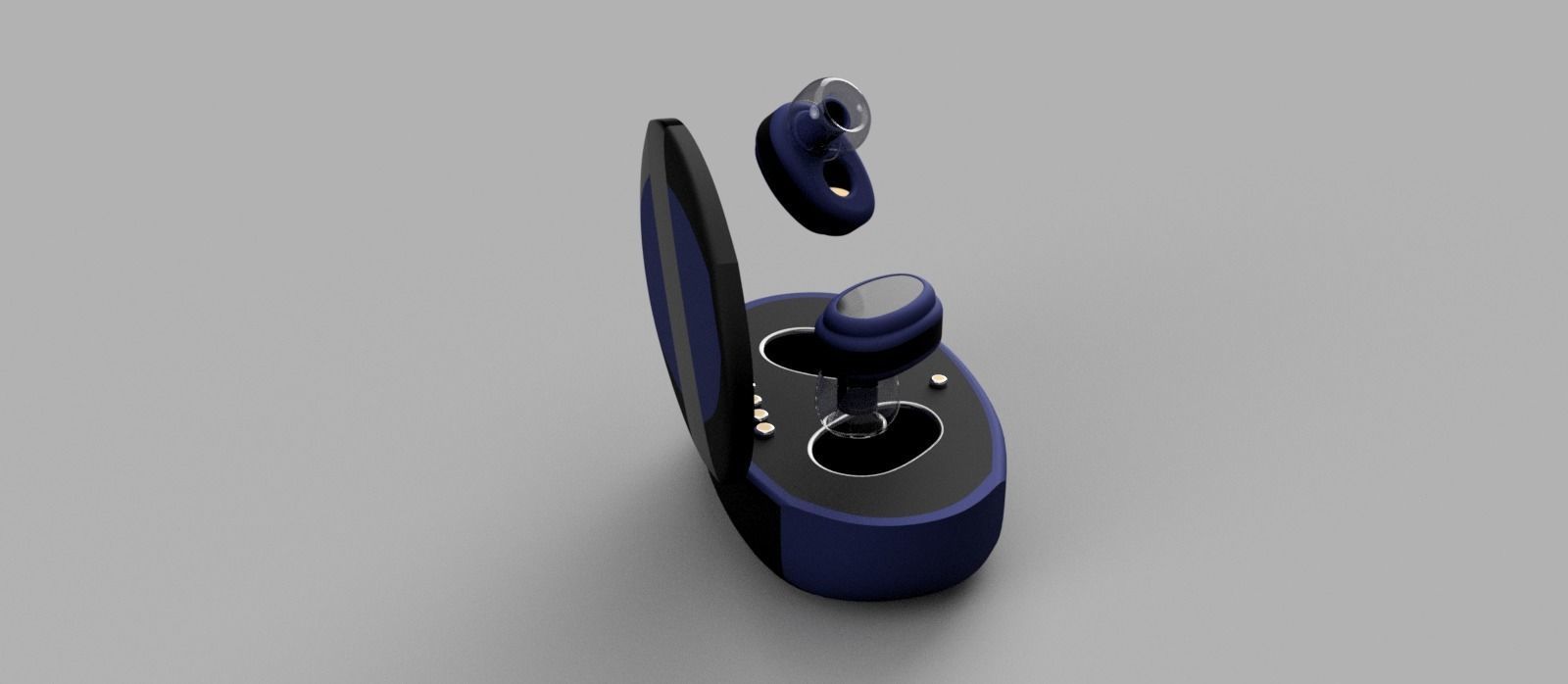 tws headphones 3D model | CGTrader