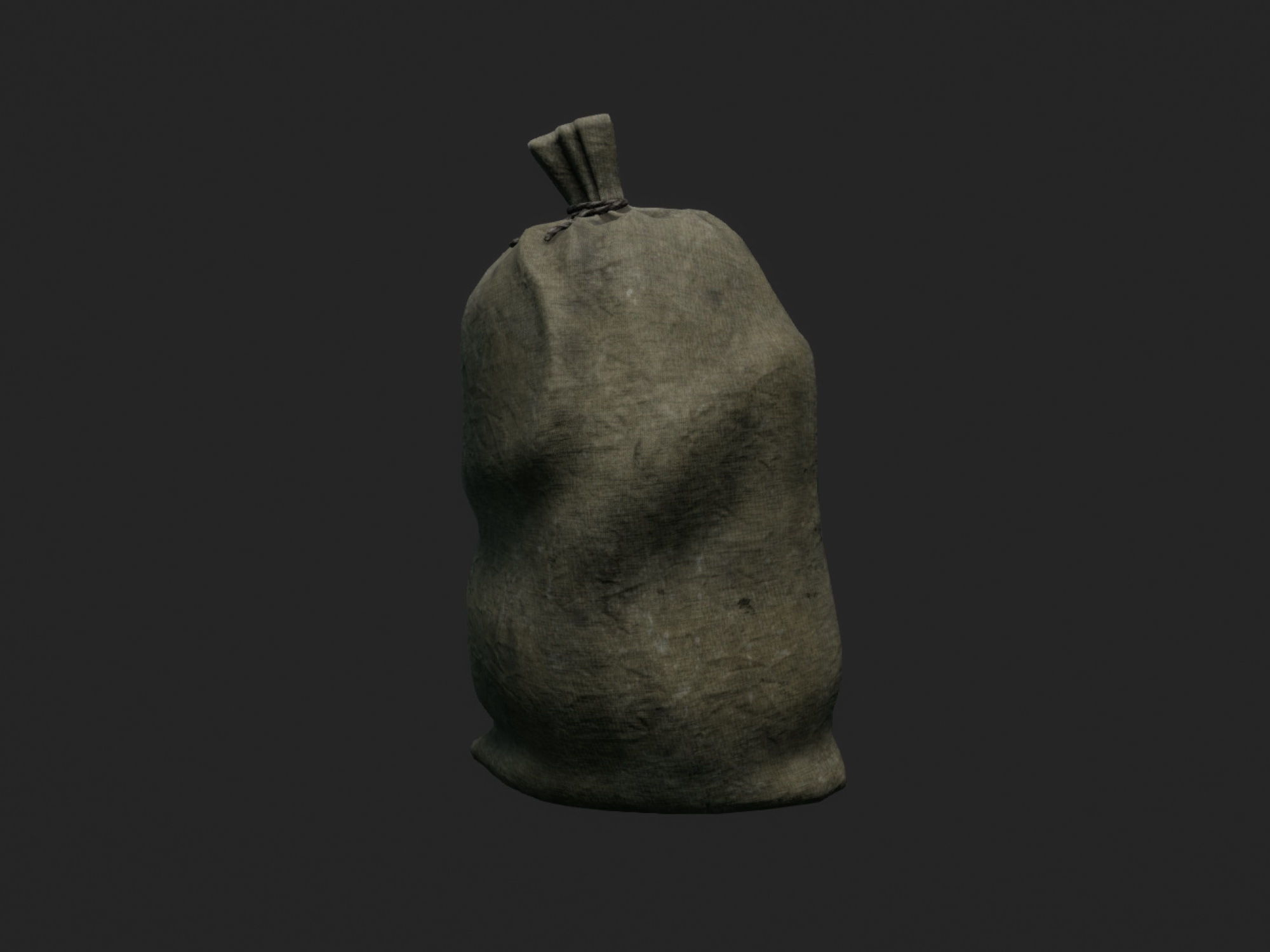 3D model Old Sack VR / AR / low-poly | CGTrader