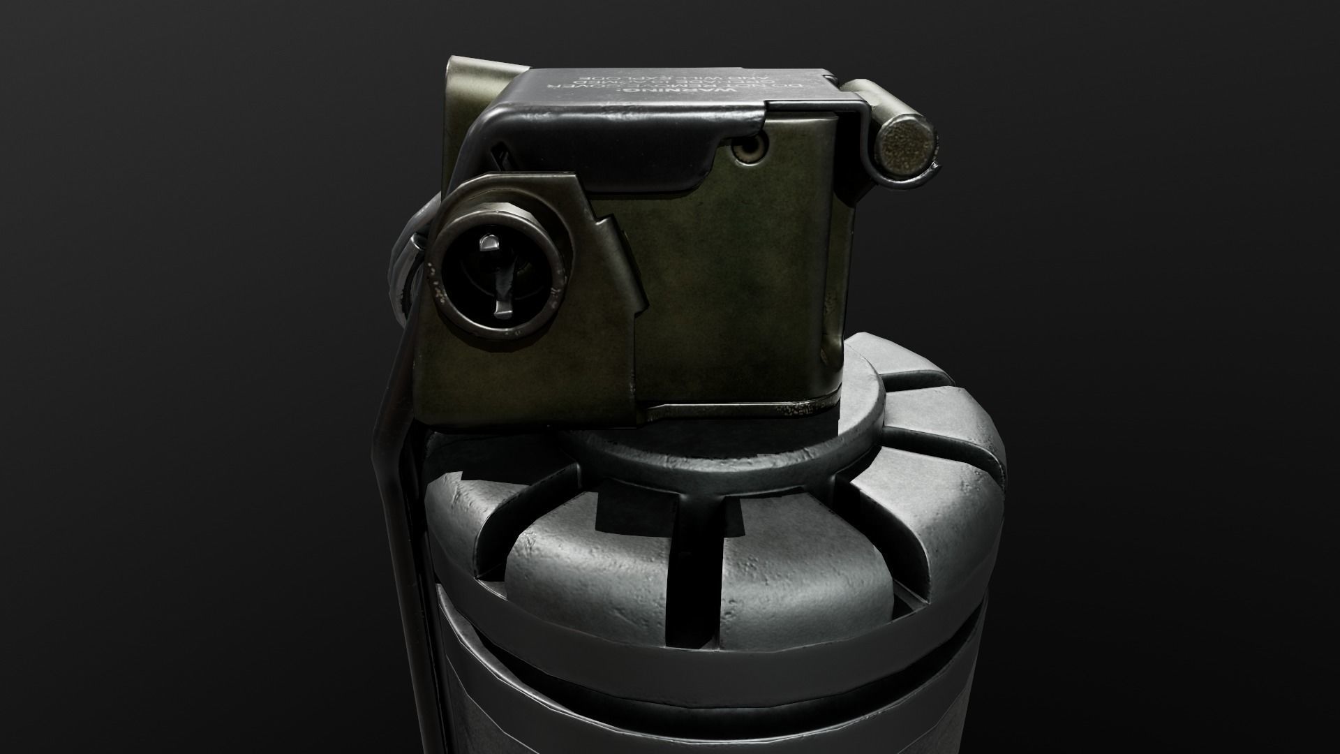 3D model CTS 7290 Flash Bang Grenade VR / AR / low-poly | CGTrader