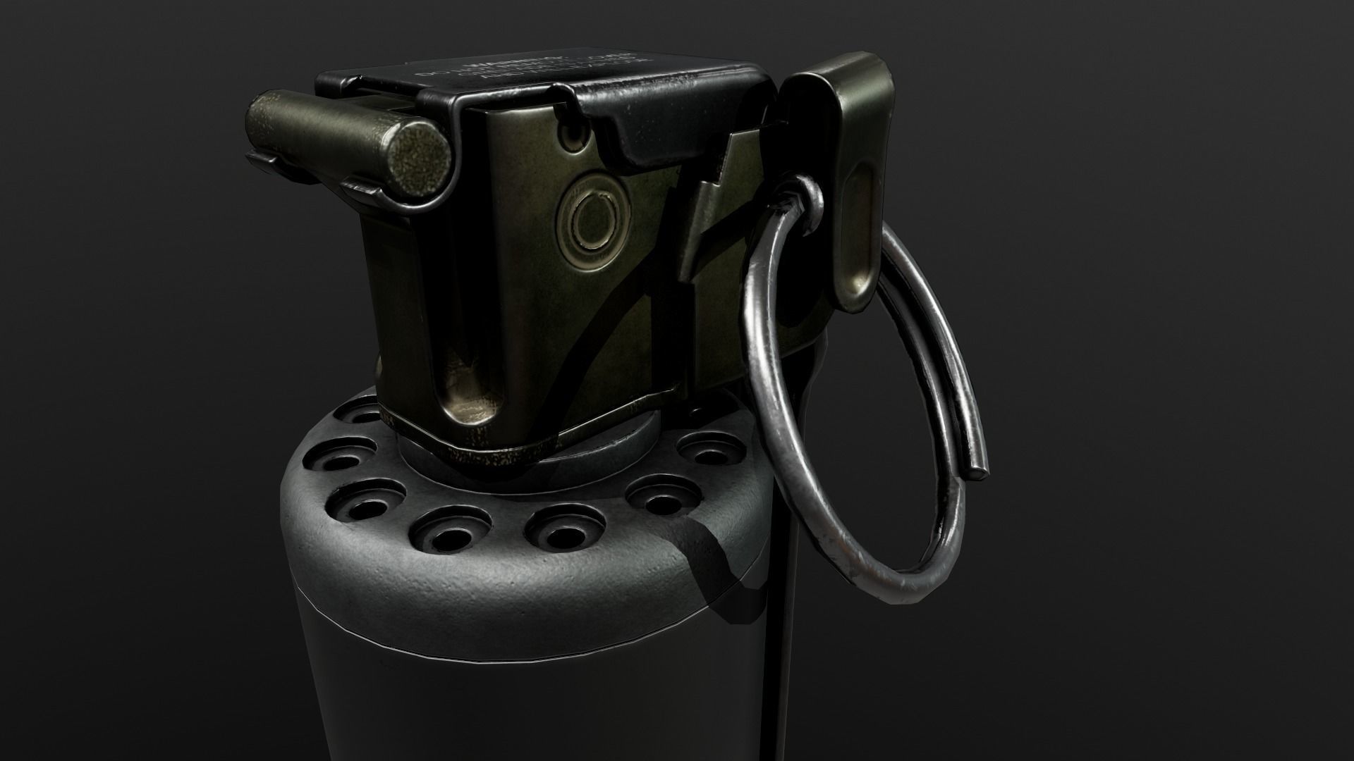 3D model CTS 7290ML Mini Flash Bang Grenade VR / AR / low-poly | CGTrader