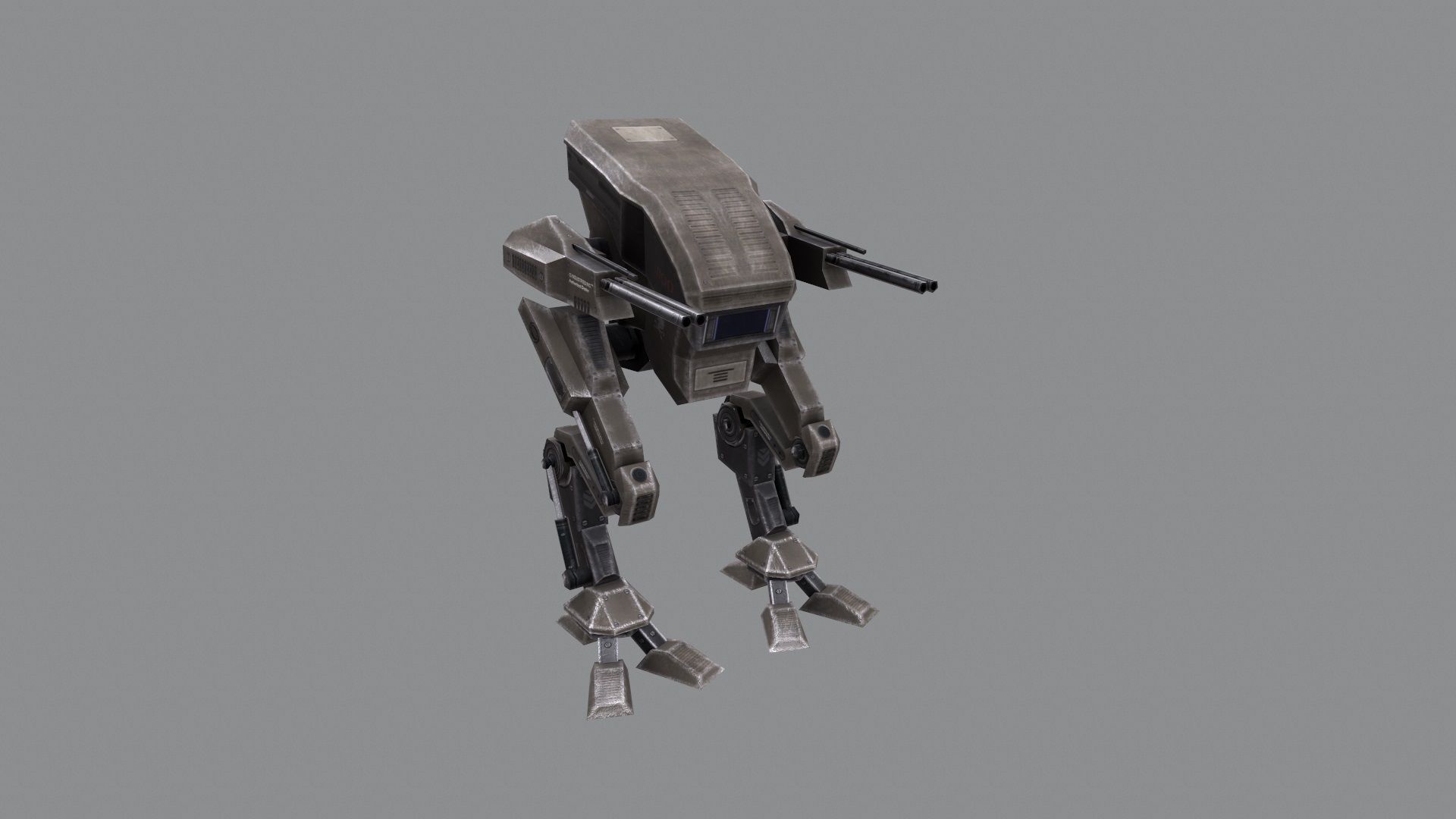 3D model Mech 1 star wars robot VR / AR / low-poly | CGTrader