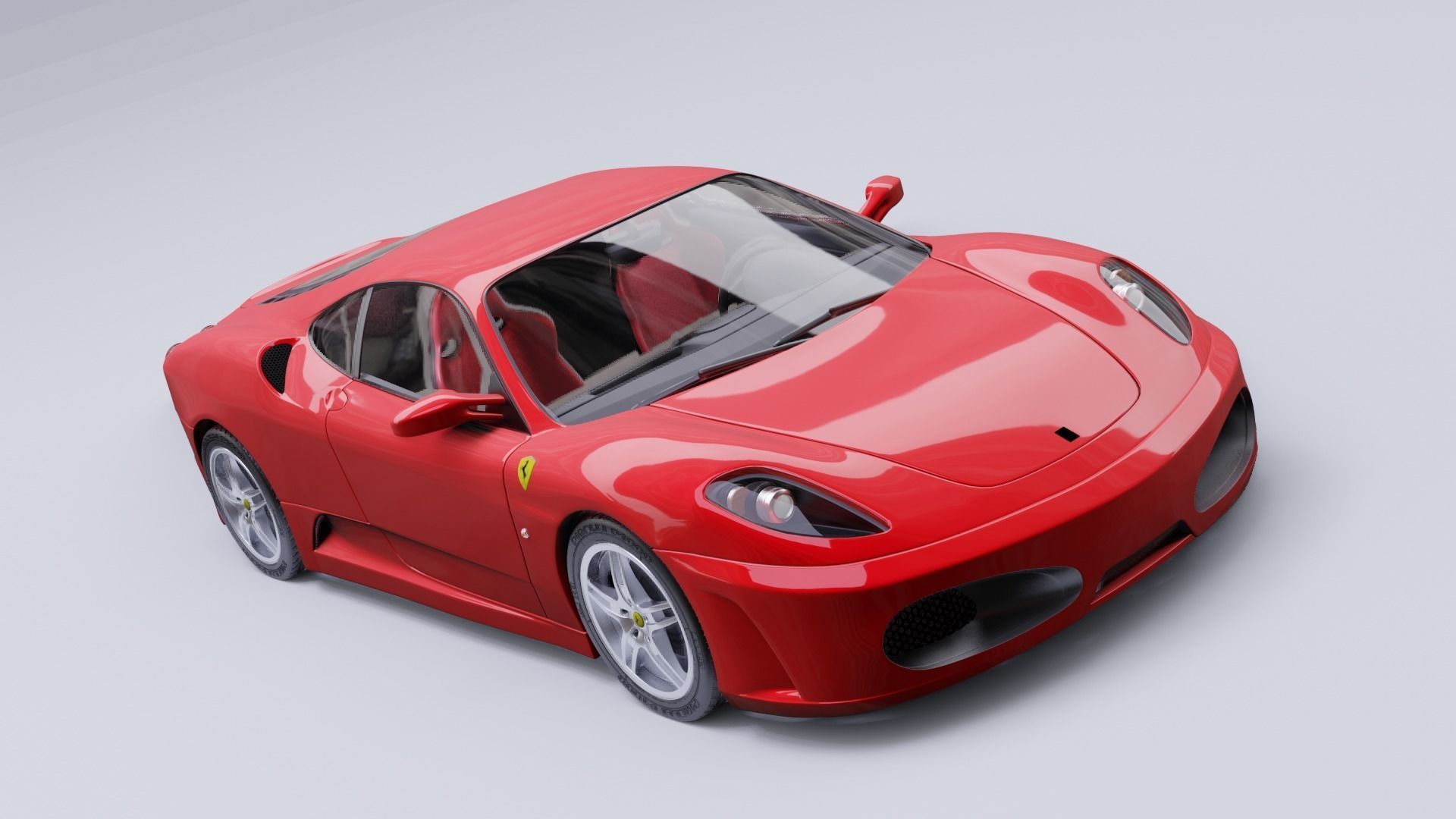 Ferrari F430 model in Blender 3D 3D model | CGTrader