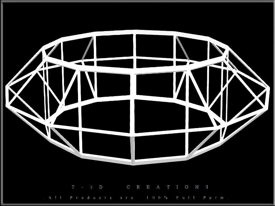 3D model Wire Torus 01 - Gold and Silver VR / AR / low-poly | CGTrader