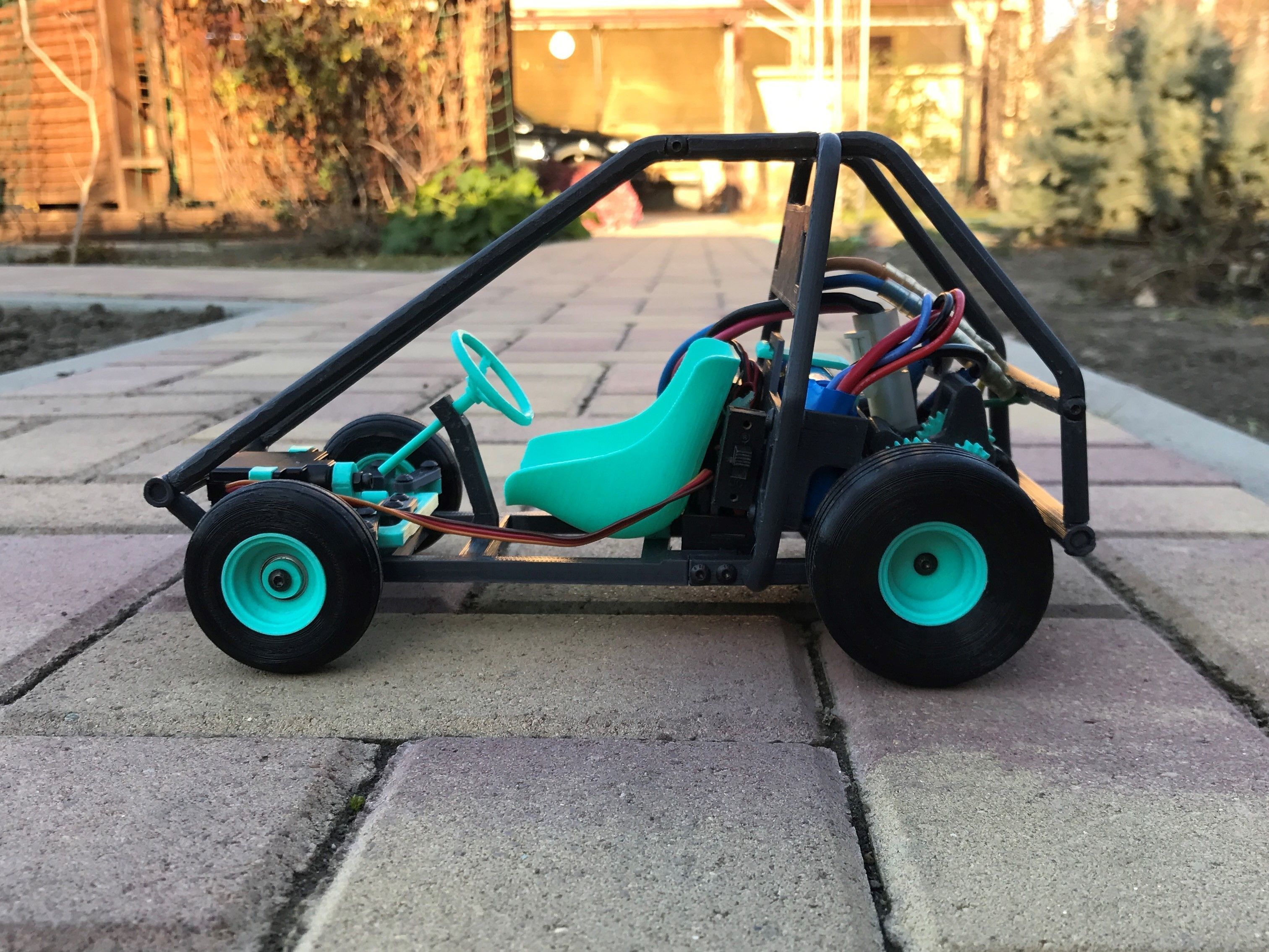 RC Go Kart 3D model 3D printable | CGTrader