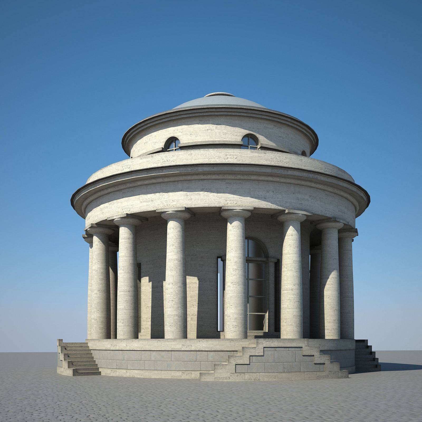 Classical Rotunda 3D model | CGTrader