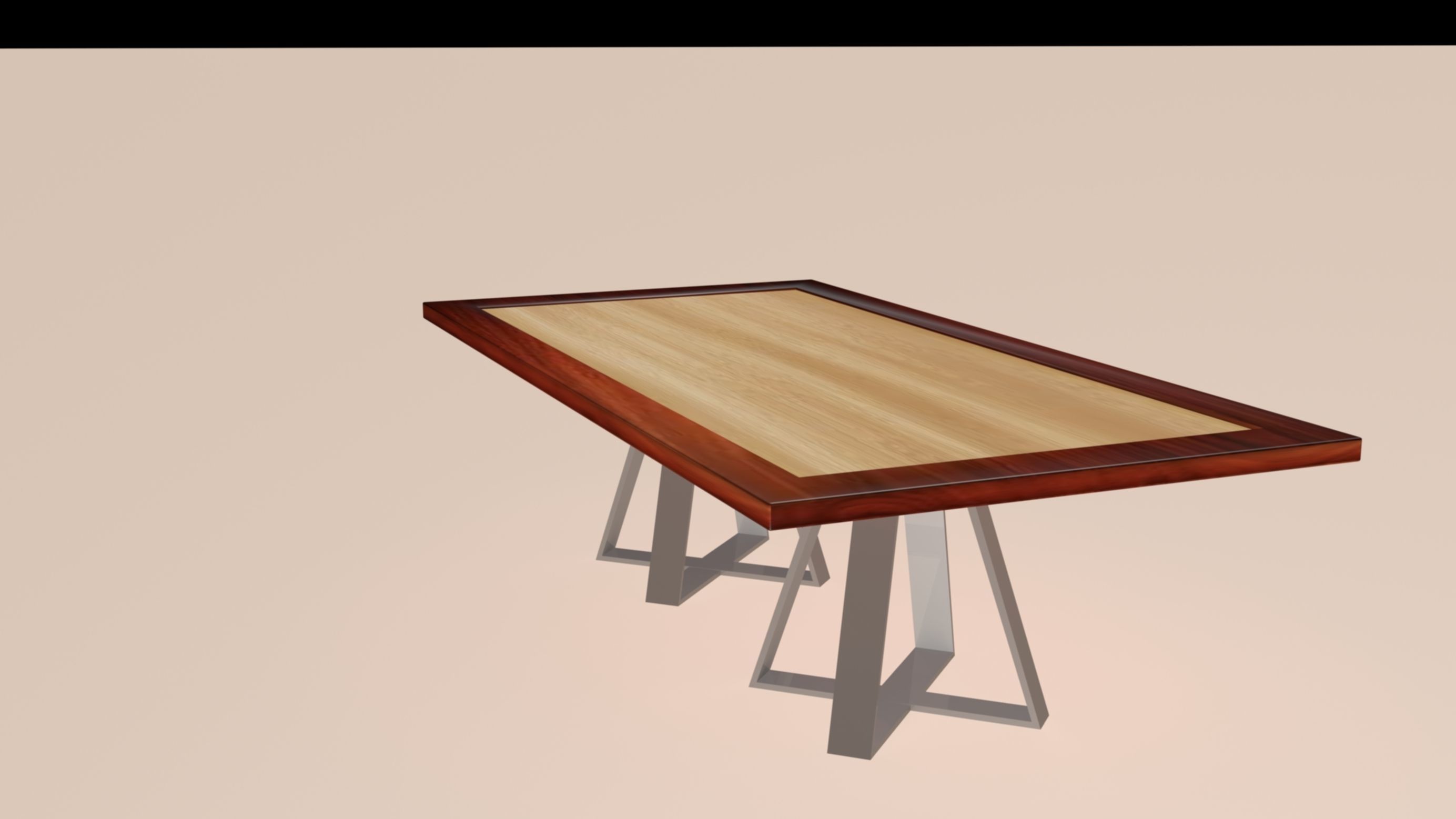 3D model Modern Loft Rectangle Table 3D model VR / AR / low-poly | CGTrader