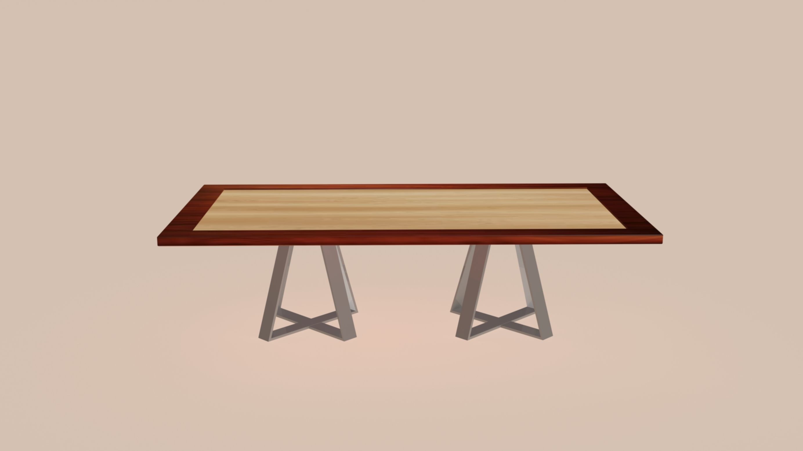 3D model Modern Loft Rectangle Table 3D model VR / AR / low-poly | CGTrader